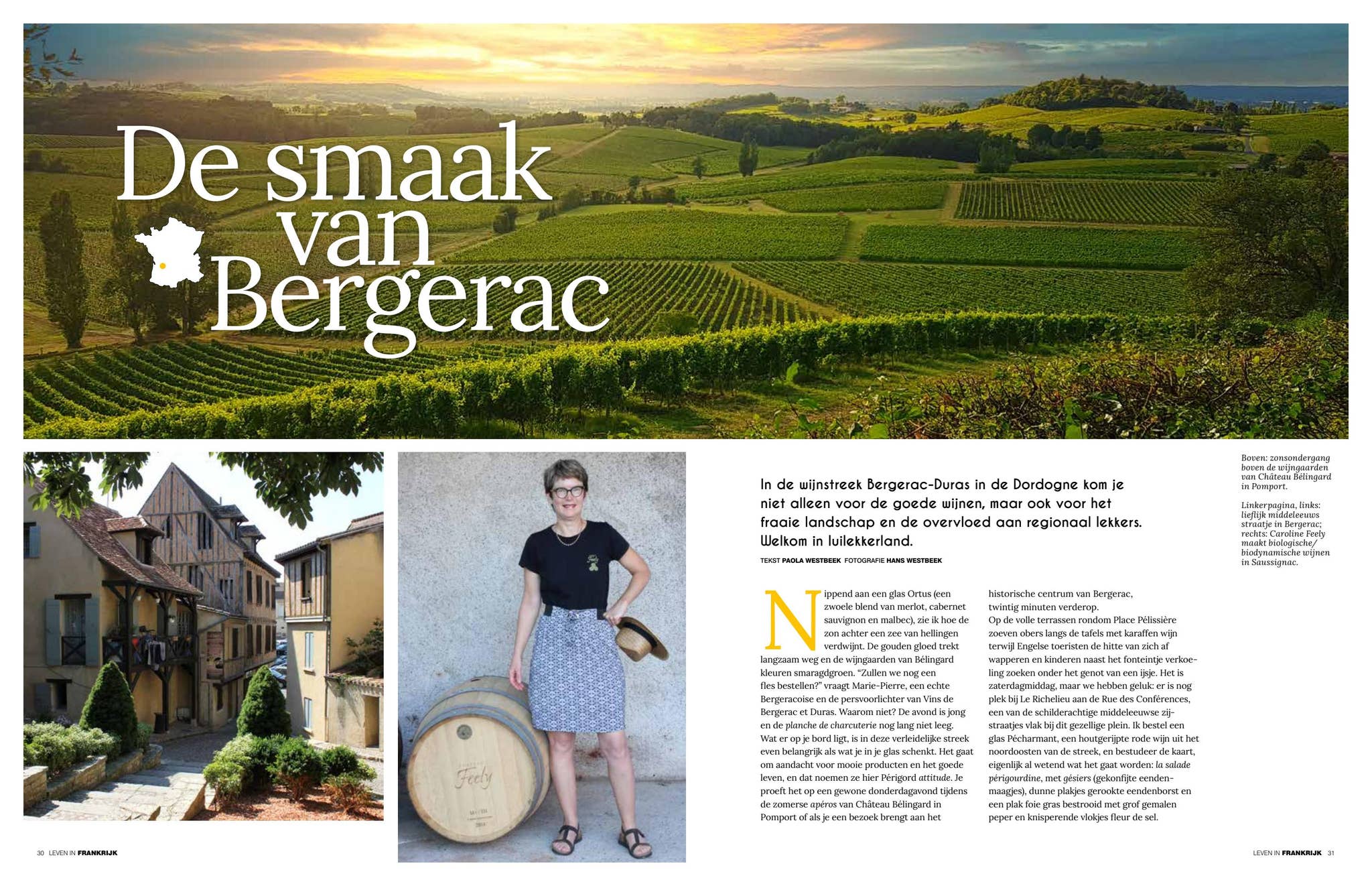 Wijnavontuur in Bergerac by Paola Westbeek - Issuu
