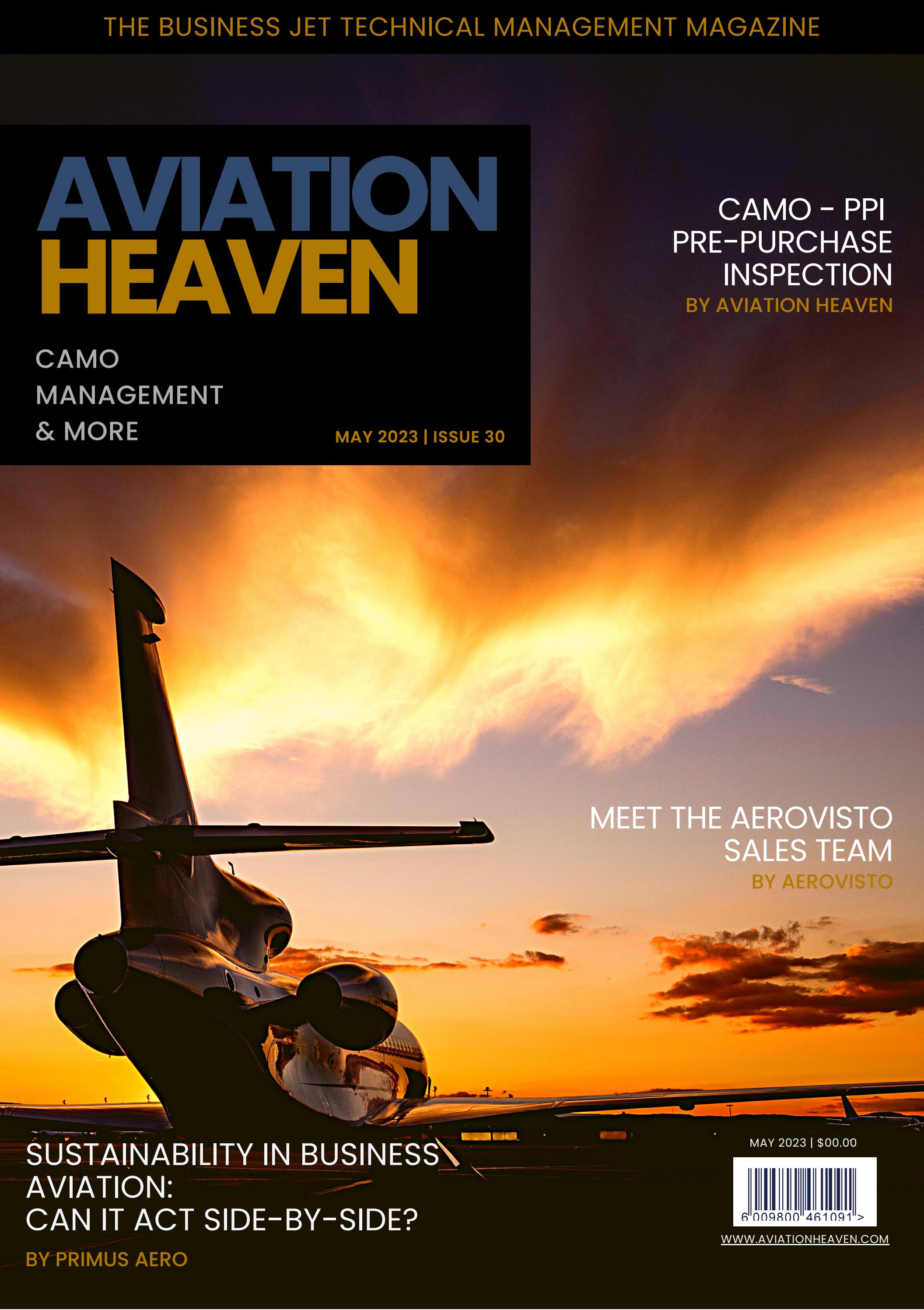 Aviation Heaven Magazine - Business Jet - CAMO, Management & More Issue ...