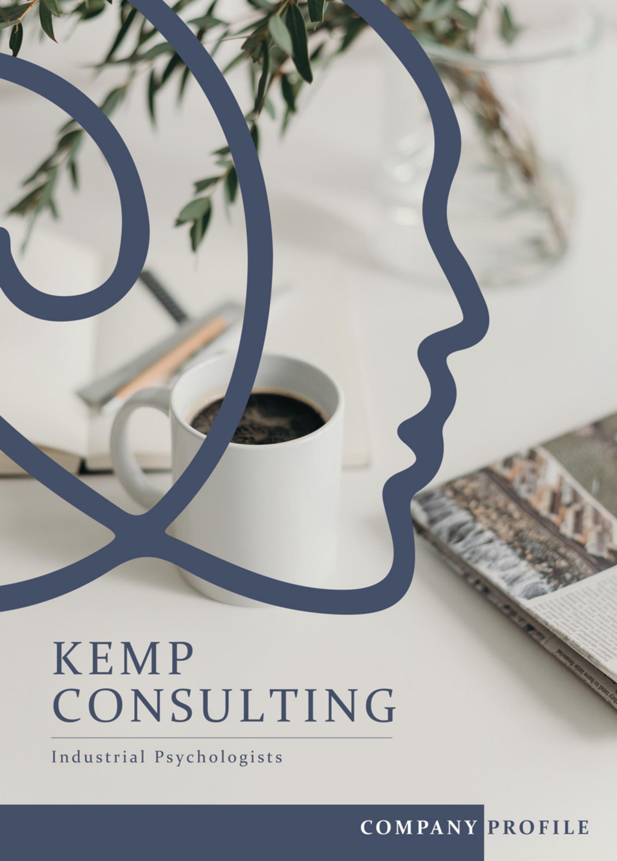 Company Profile Design | Kemp Consulting by Bunnypants Graphic Design ...
