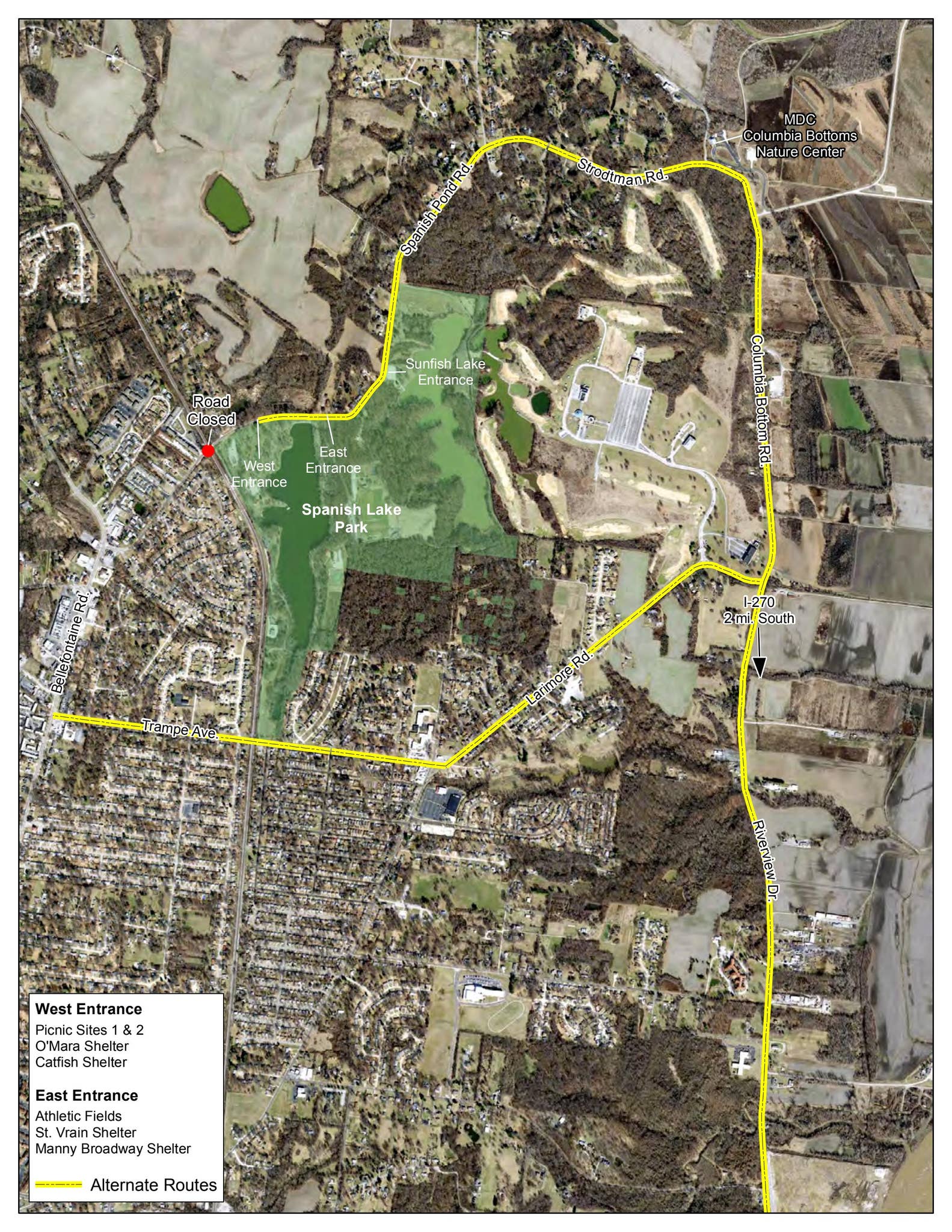 Spanish Lake Park Detour by STLCOGOV - Issuu