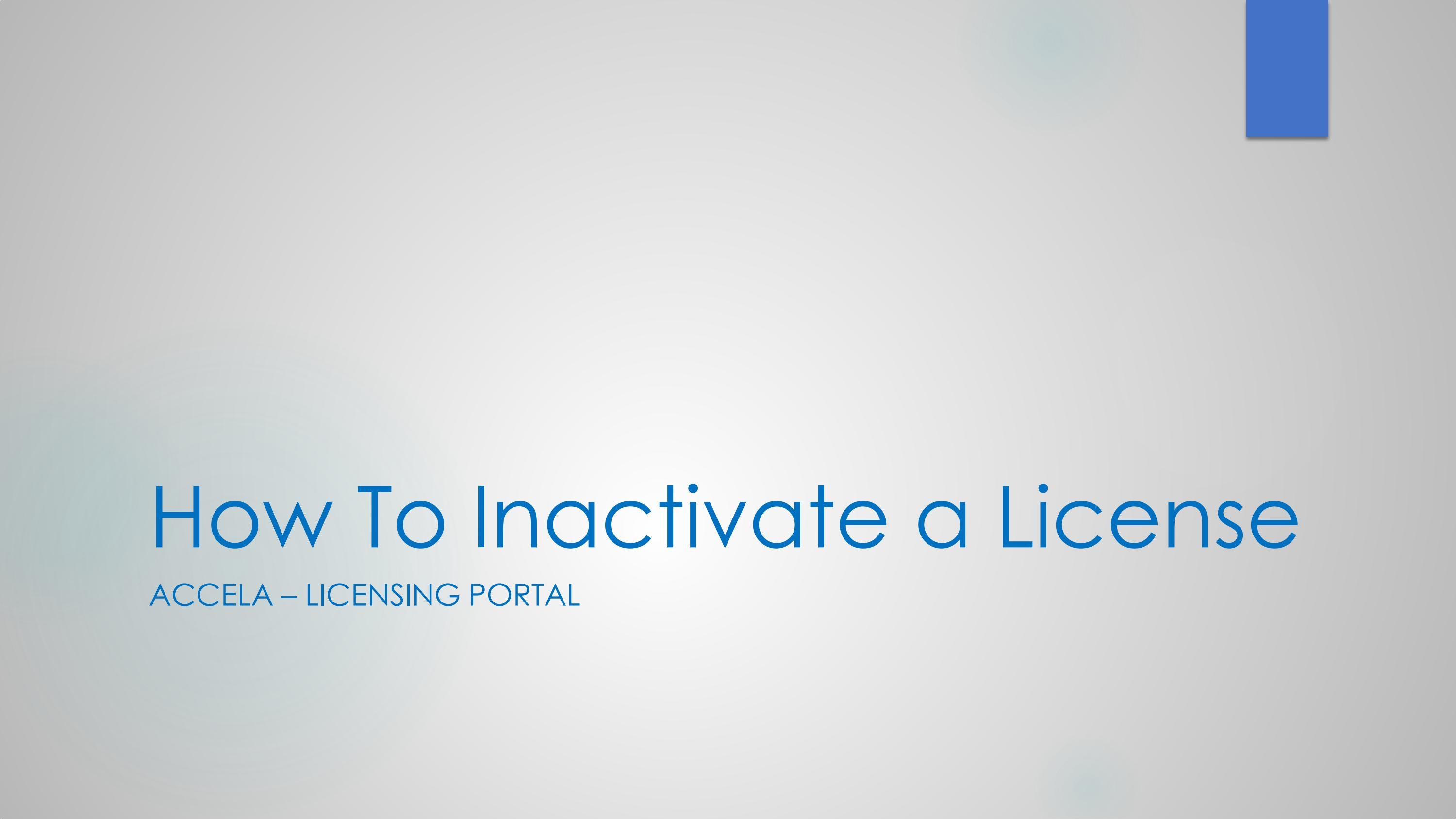 Amendment - Inactive License by STLCOGOV - Issuu