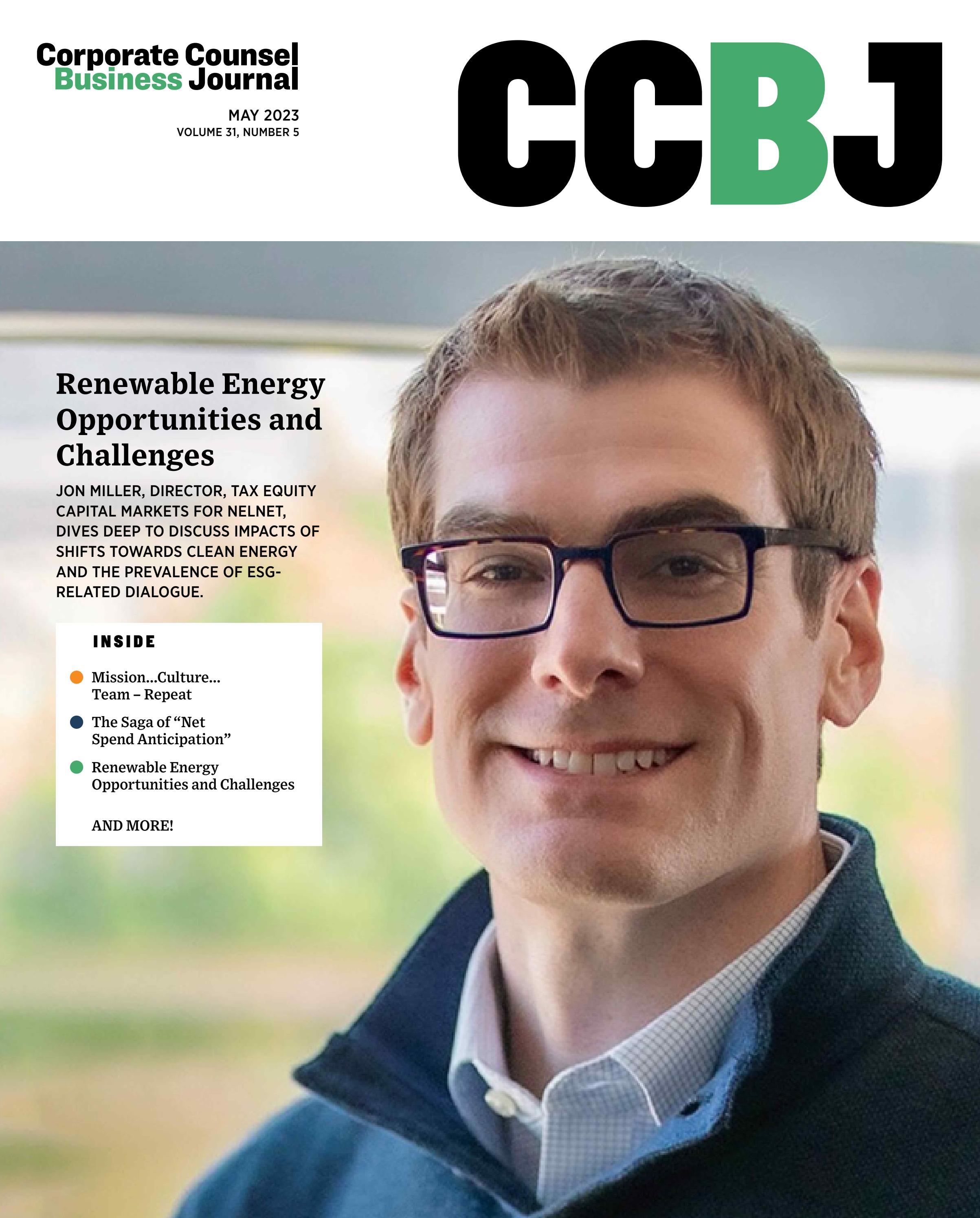 CCBJ May 2023 Edition by Corporate Counsel Business Journal - Issuu