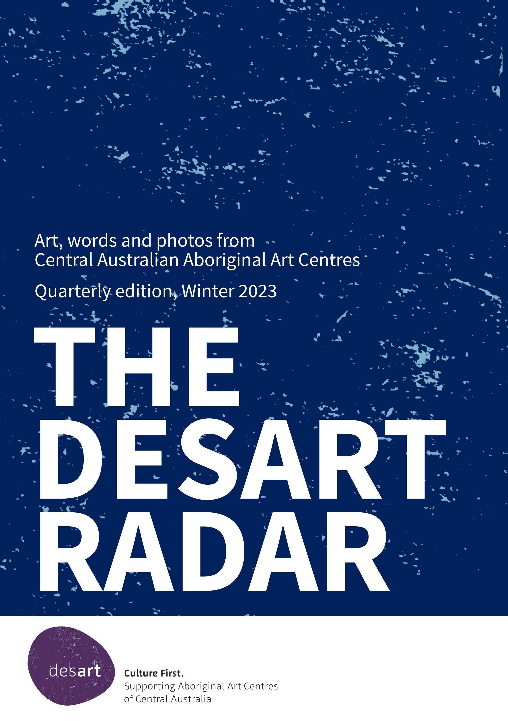 The Desart Radar Winter 2023 by Desart - Issuu