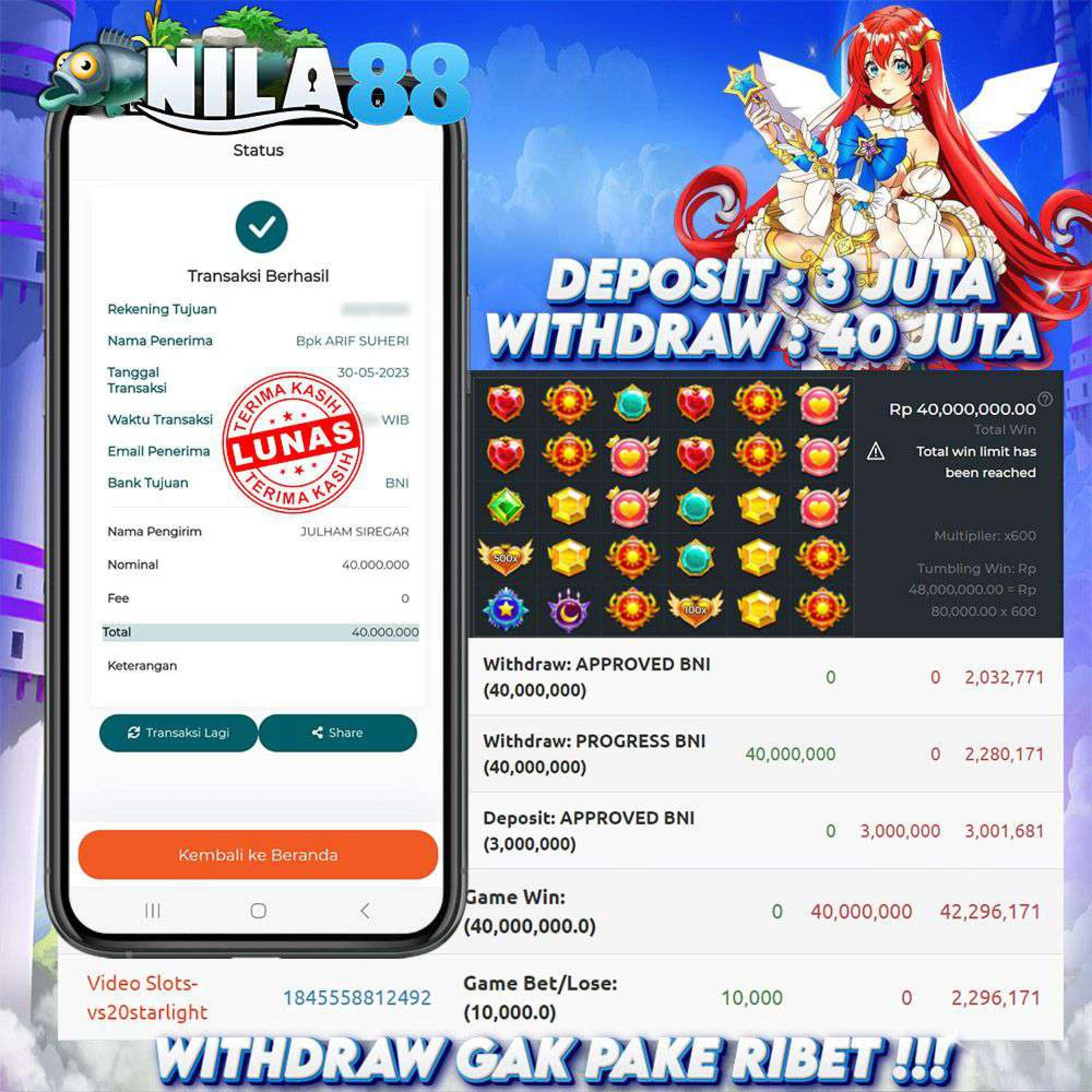 Nila88 : Situs Judi Slot Dan Live Casino Pay4d Teraman Dan Terpercaya ...