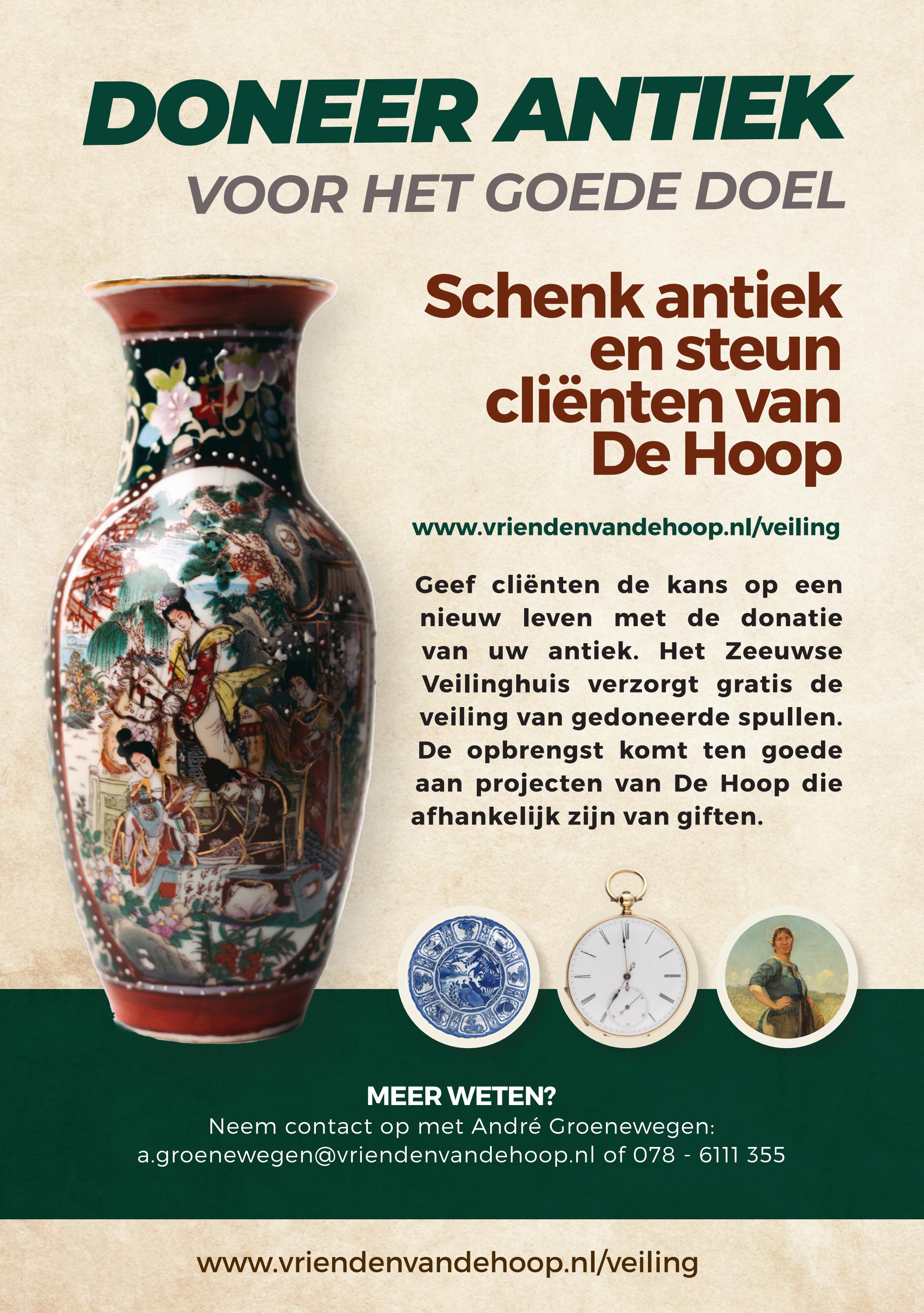 Flyer antiekveiling by Vrienden van De Hoop - Issuu