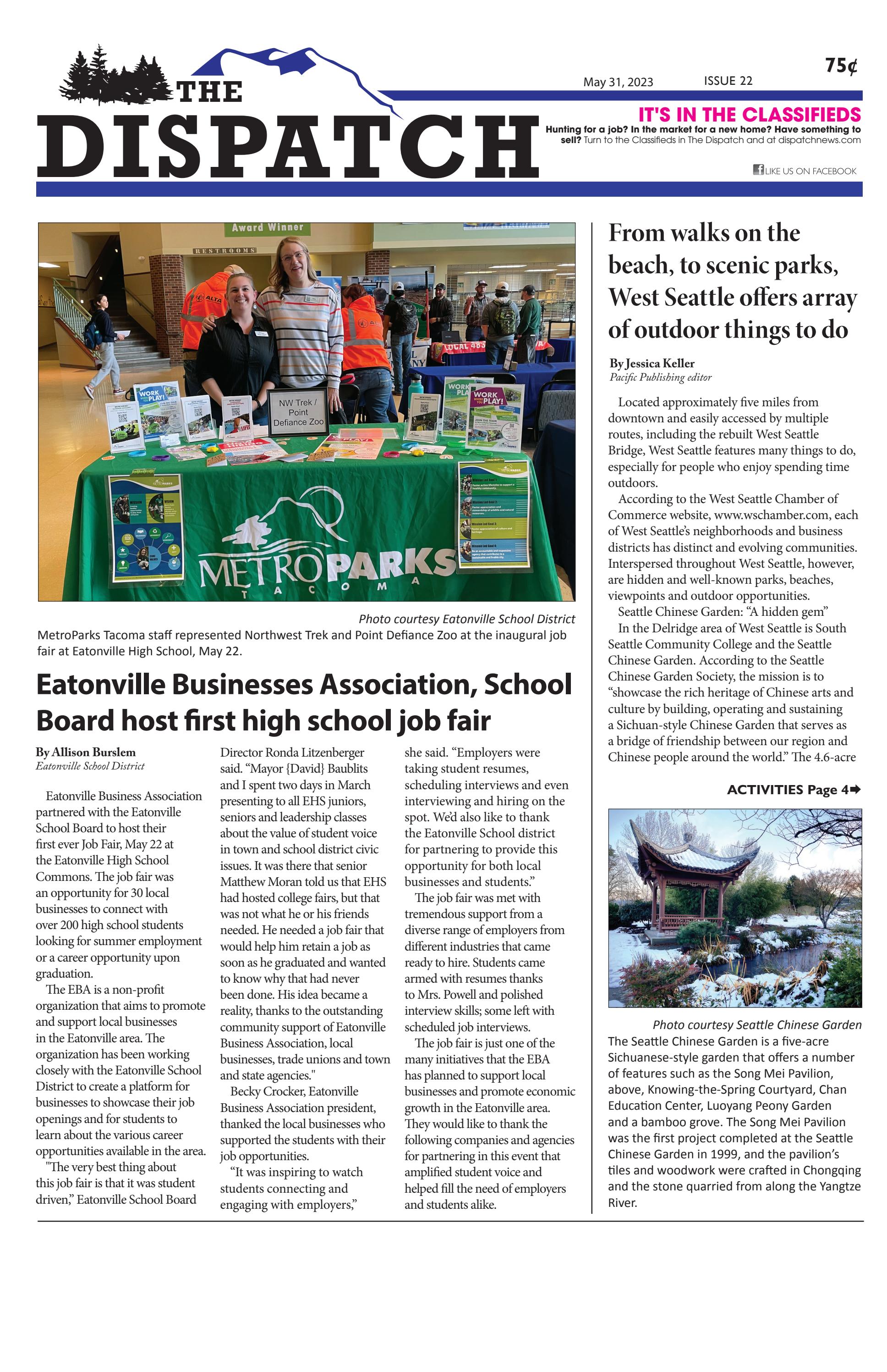 Dispatch News 5-31-2023 by Pacific Publishing Company - Issuu