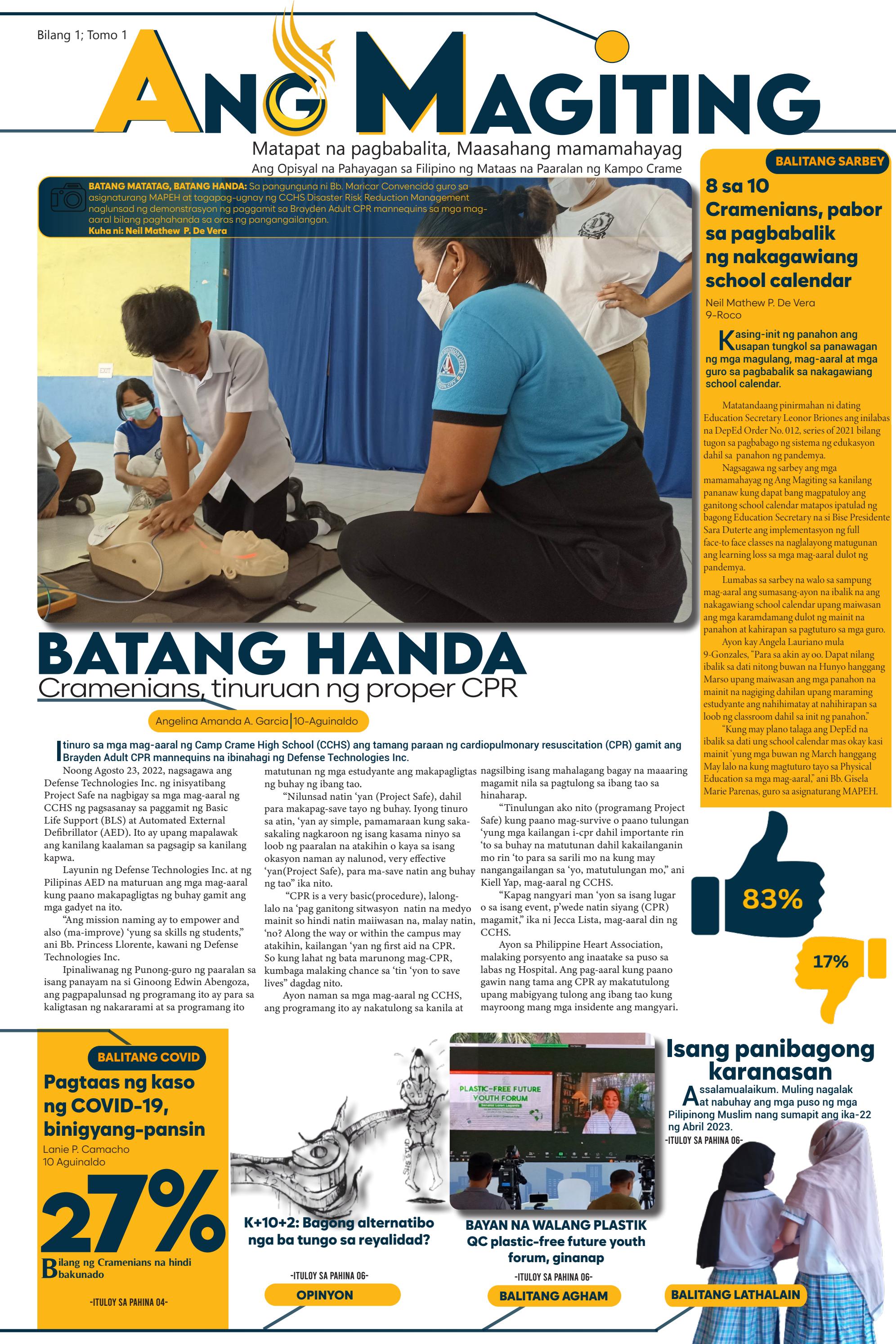 ANG MAGITING by Alexandria Castillo - Issuu