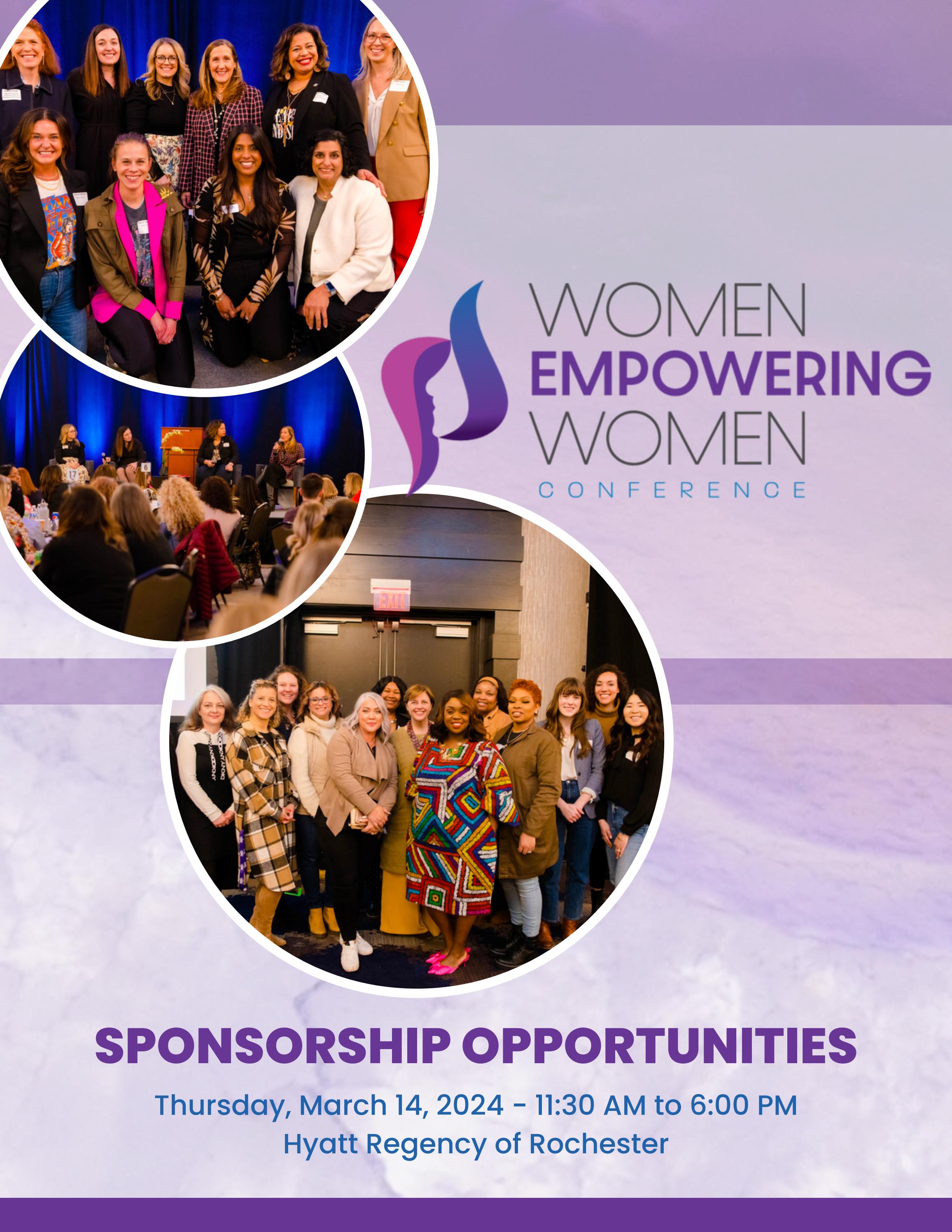 2024 Women Empowering Women Conference Sponsorship Opportunities by ...