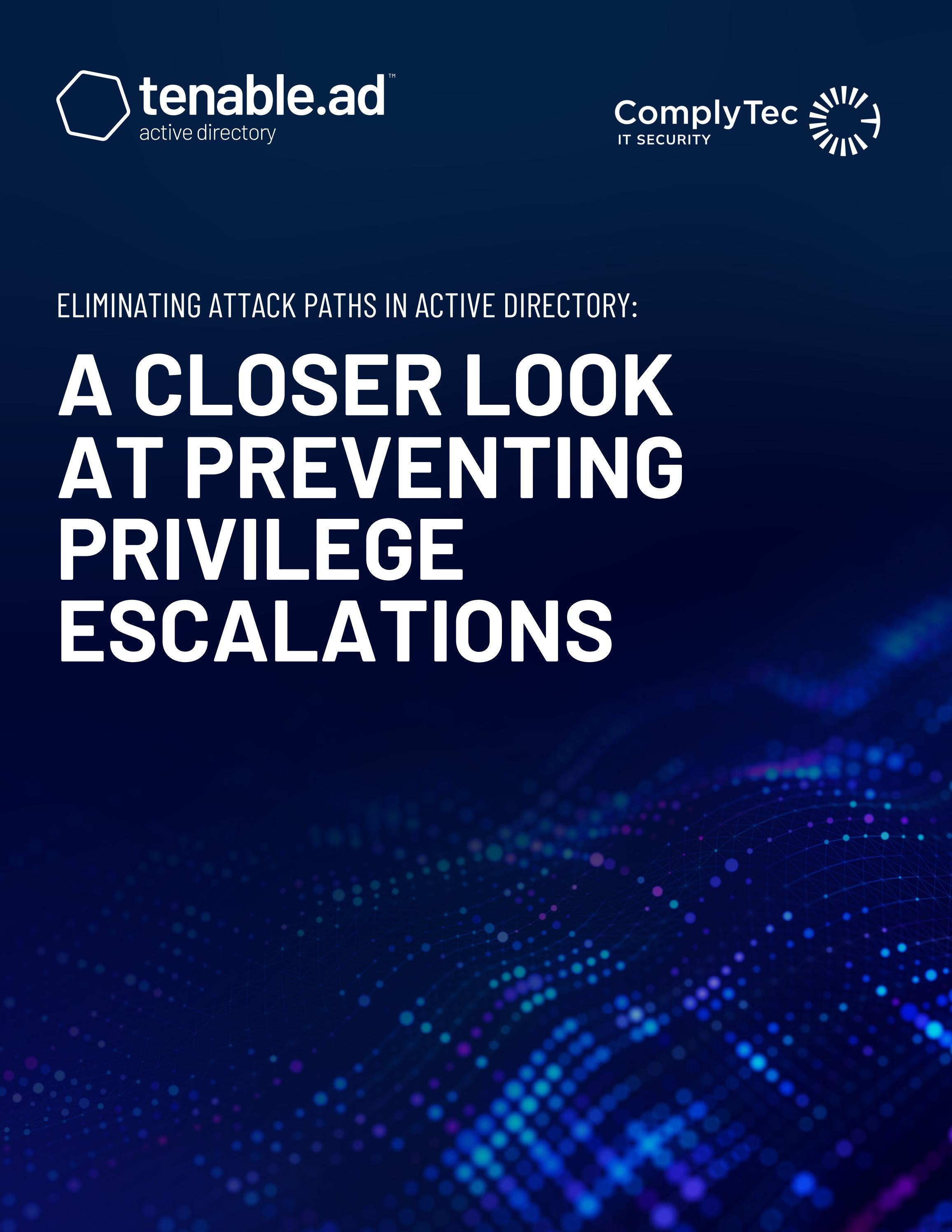 Eliminating Attack Paths in Active Directory by complytec - Issuu
