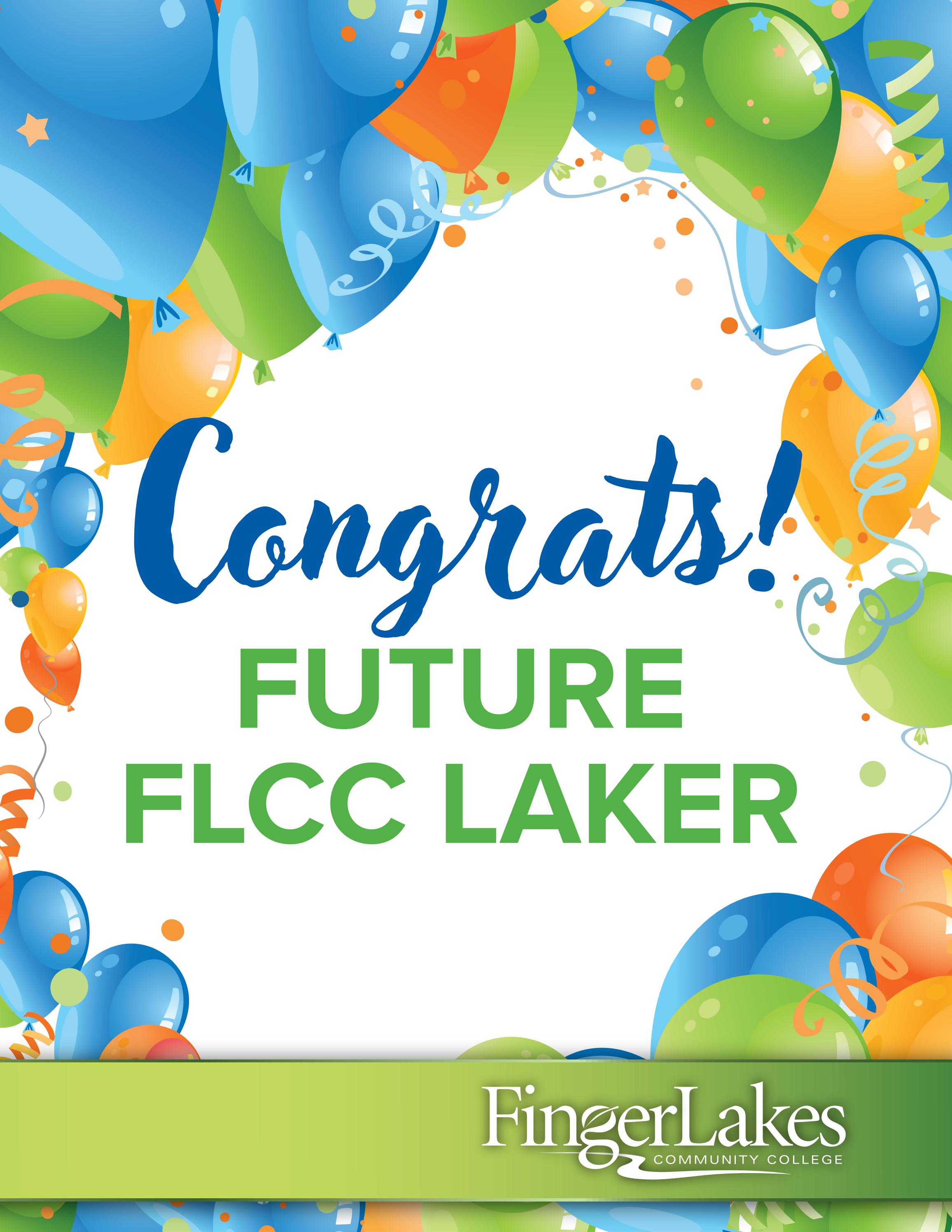 FLCC Congrats Sign with Balloons by Finger Lakes Community College - Issuu