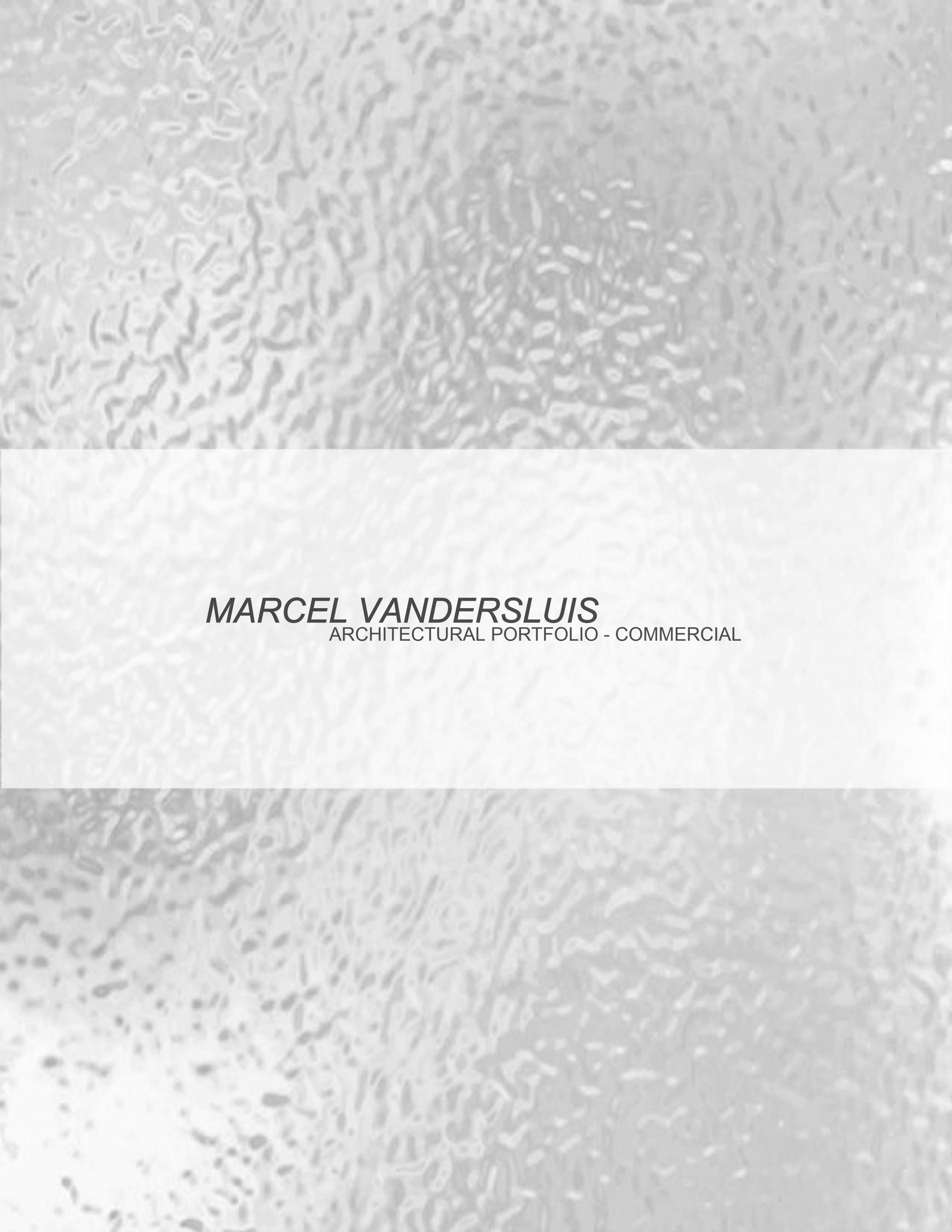Architectural Portfolio Commercial - Marcel Vandersluis by Marcel ...
