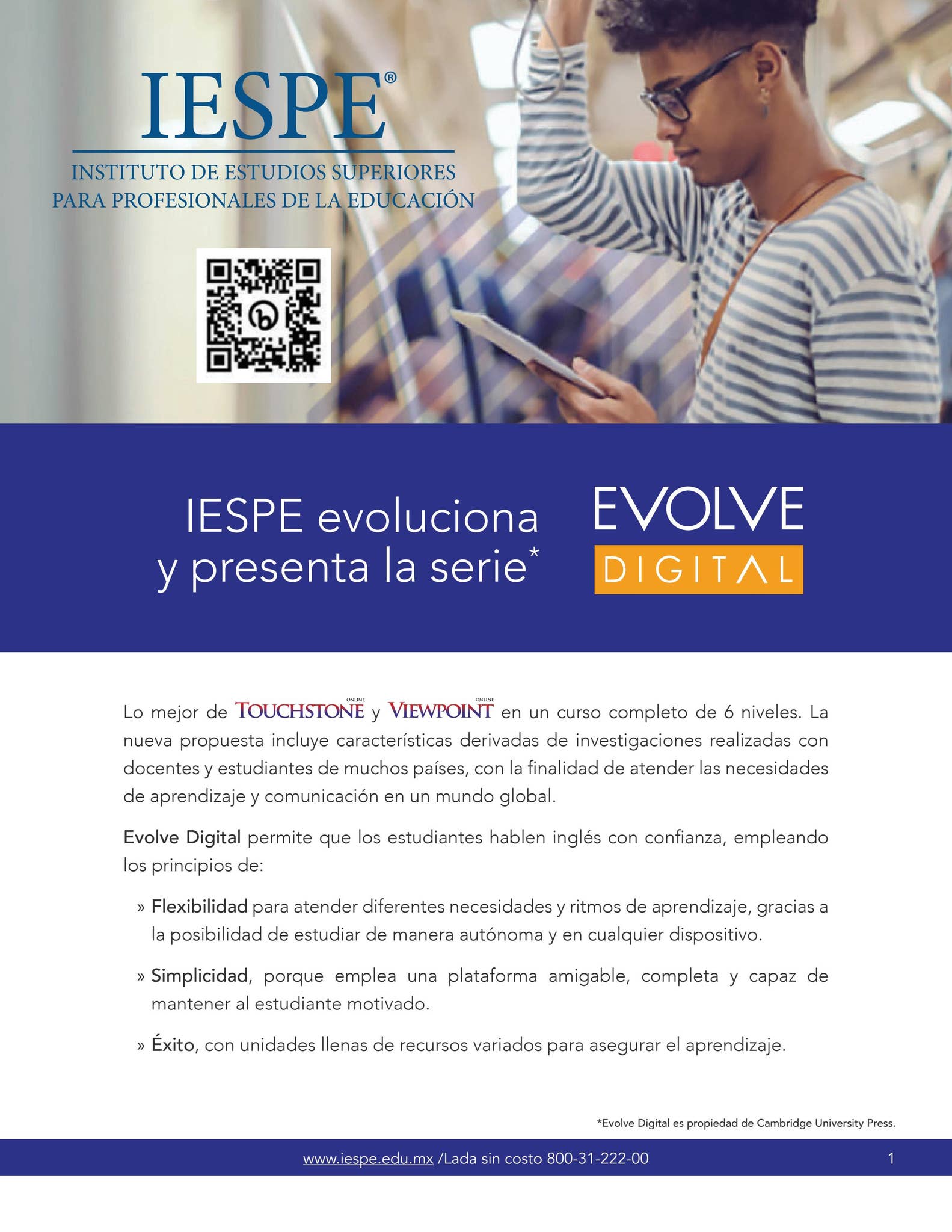 Folleto Evolve Digital - IESPE by EDILAR - Issuu