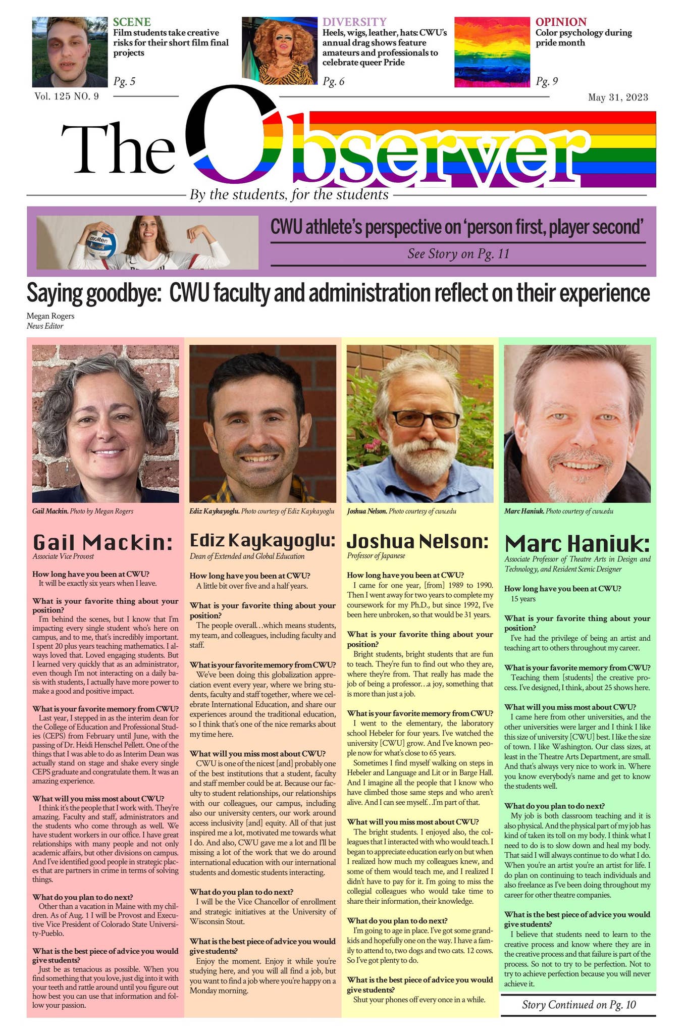 The Observer, Spring 2023: Issue 9 by CWU Observer - Issuu