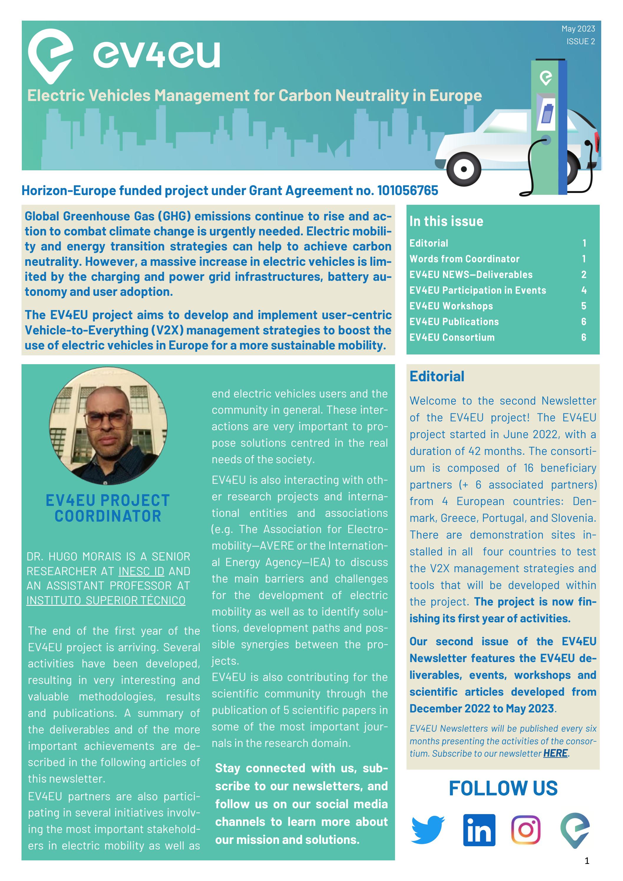 EV4EU NEWSLETTER | ISSUE 2 by EV4EU - Issuu