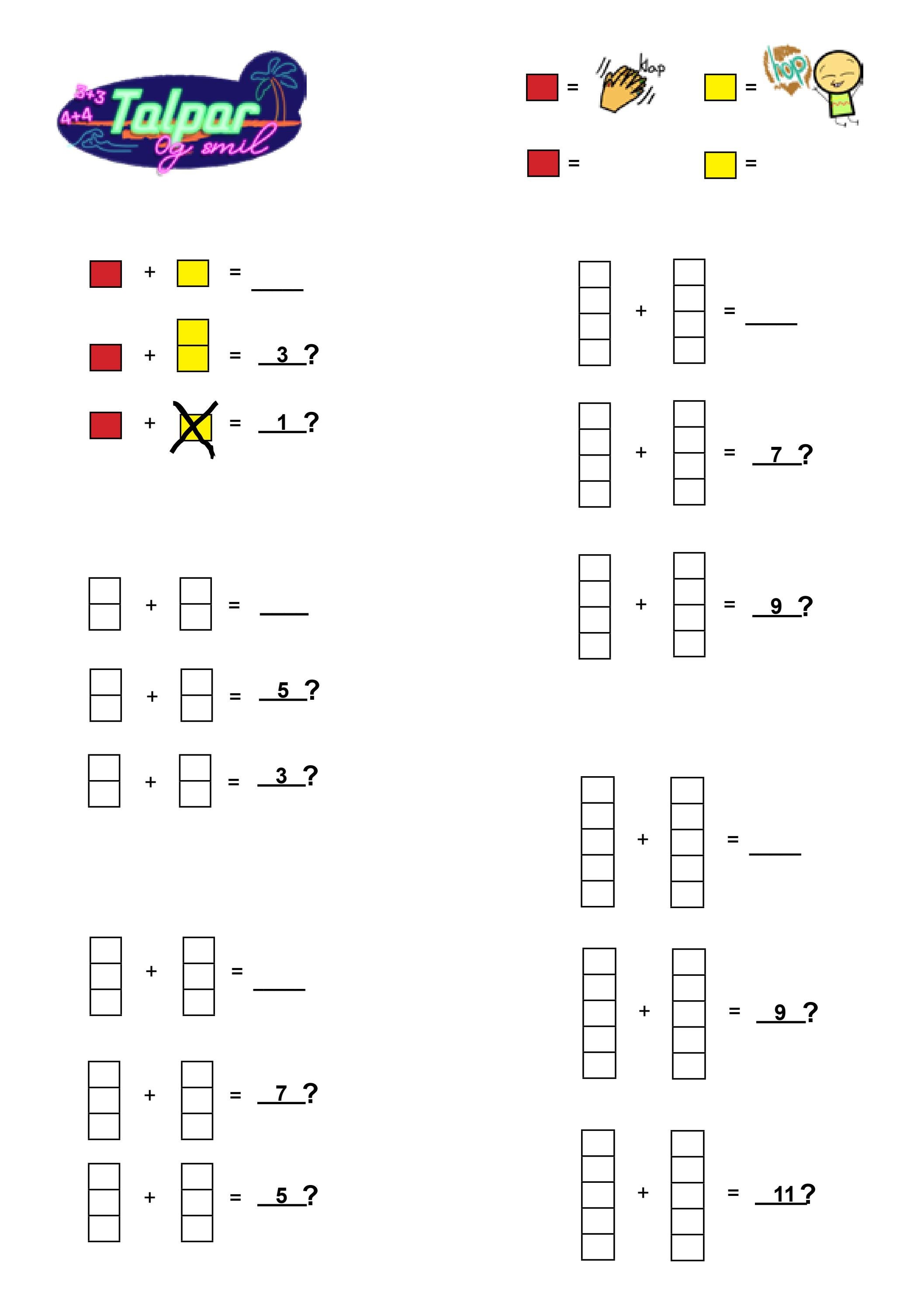 Talpar og kropsrytmer - regnestrategier by mikkel-sjovmedmusmatik - Issuu