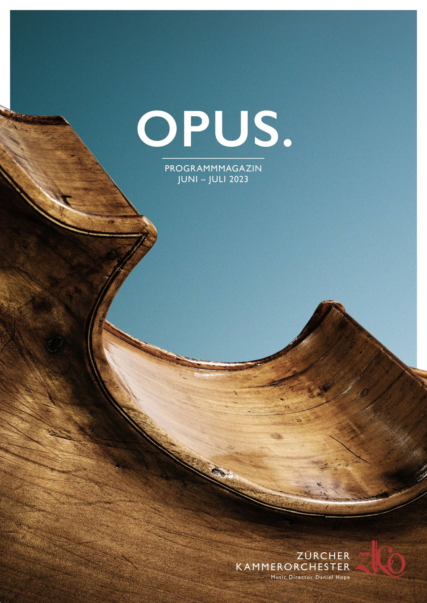 OPUS III - Juni/Juli 2023 by Zürcher Kammerorchester - Issuu