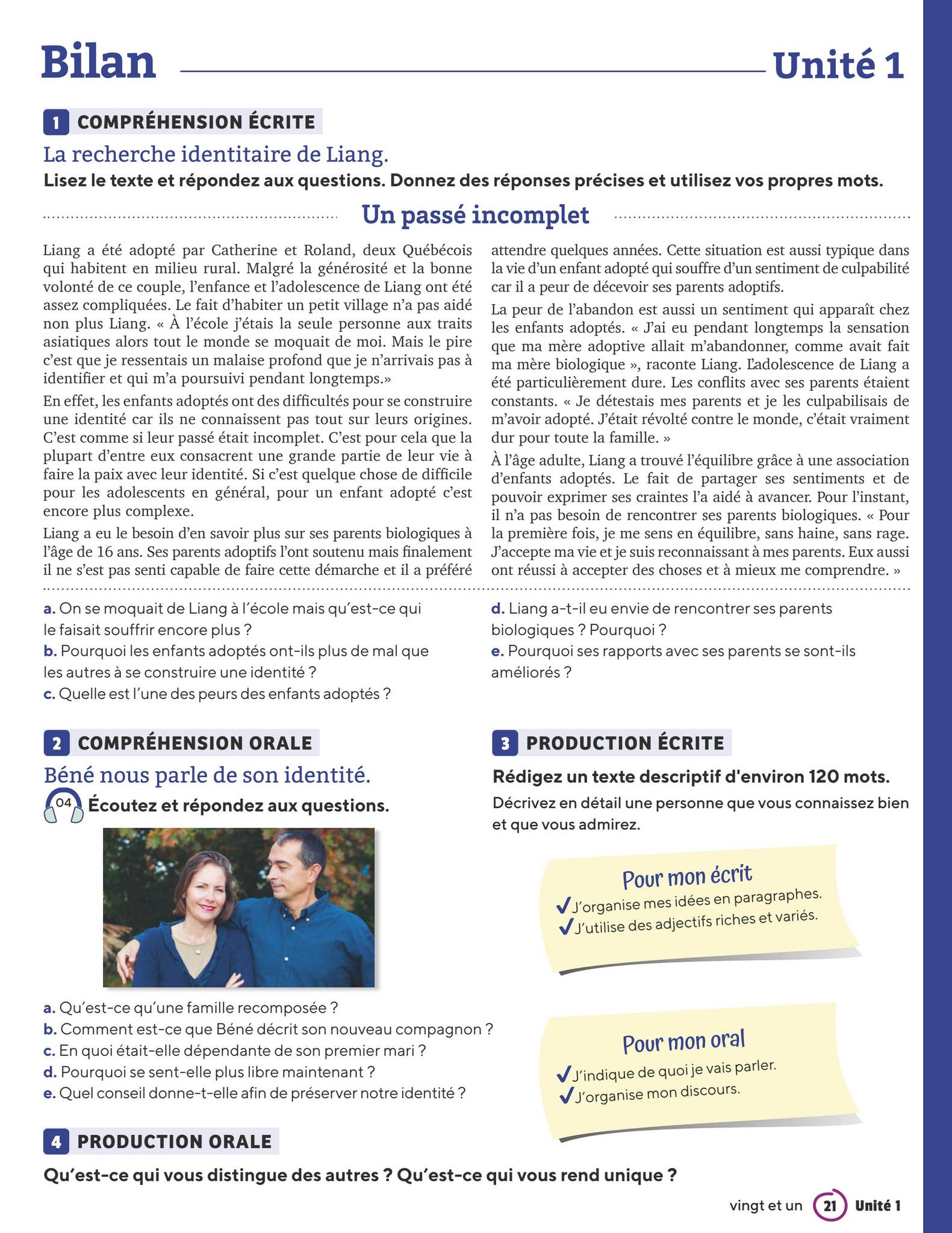 Extrait En vrai B1 LE by CLE International - Issuu