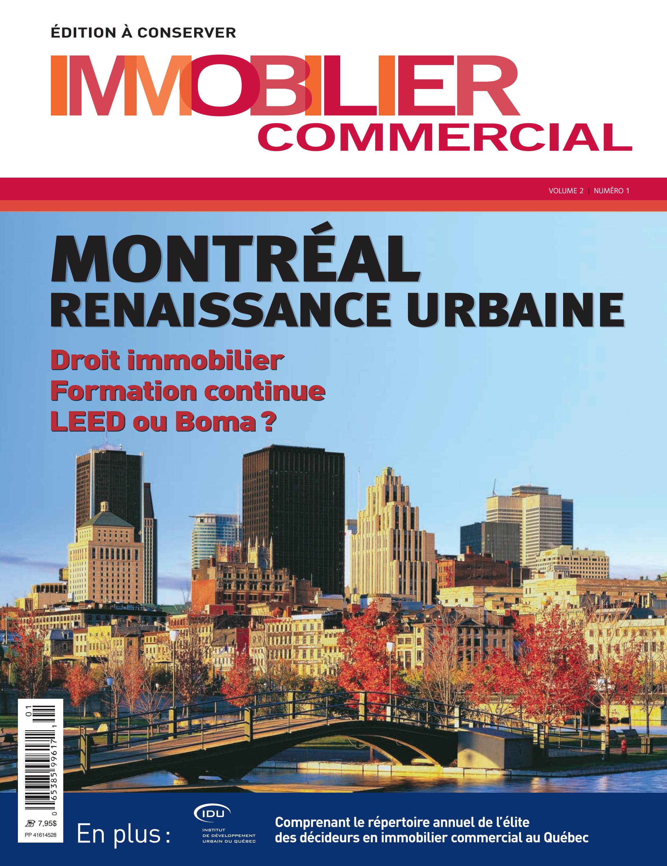Immobilier commercial volume 2 - numéro 1 by JBC Média inc. - Issuu