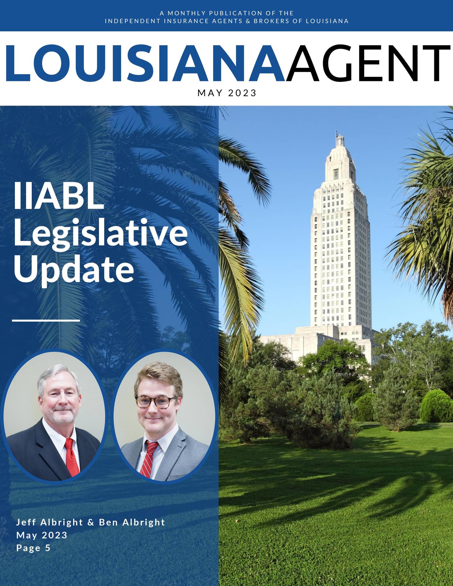IIABL 2023 May Louisiana Agent Newsletter by Independent Insurance ...