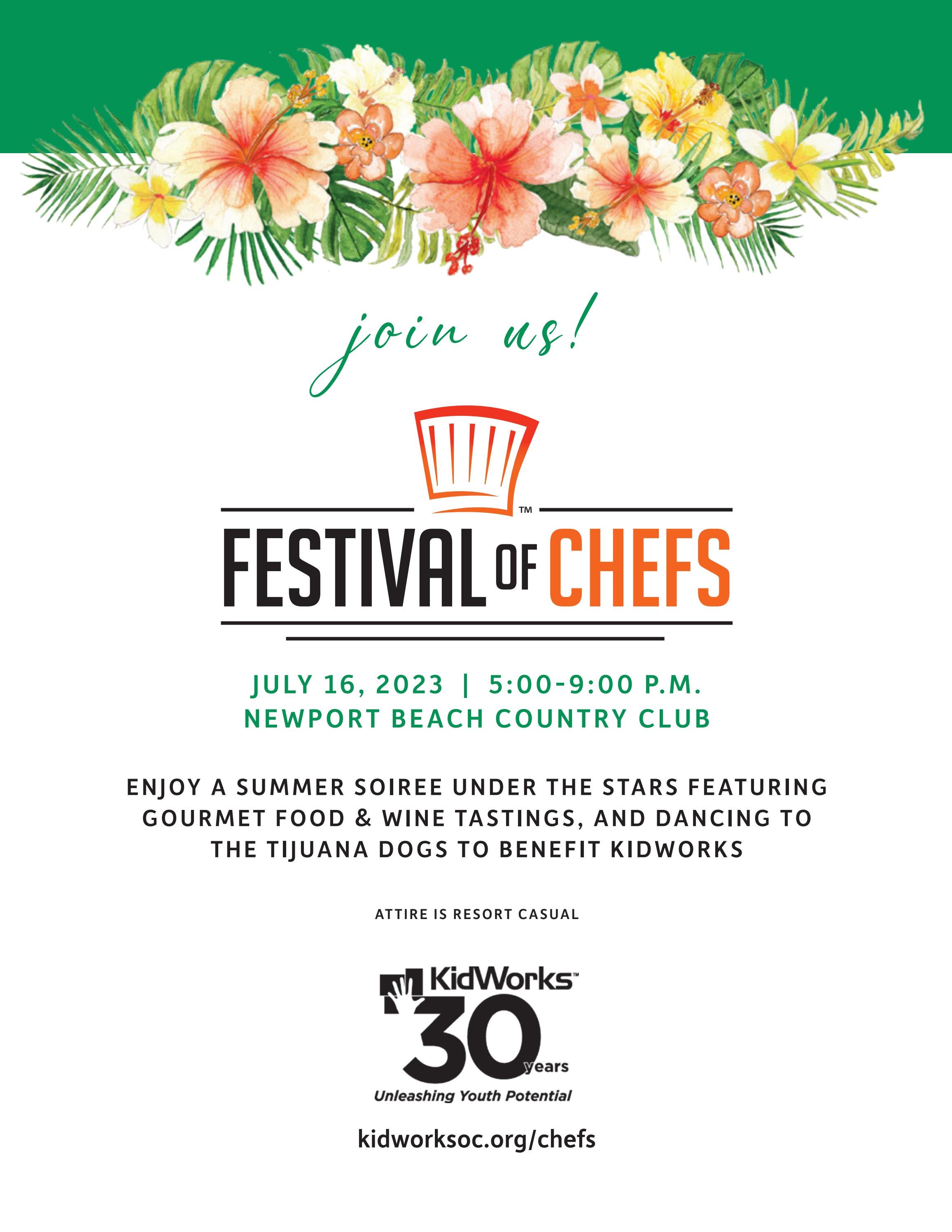 Festival of Chefs Invite by Events - Issuu