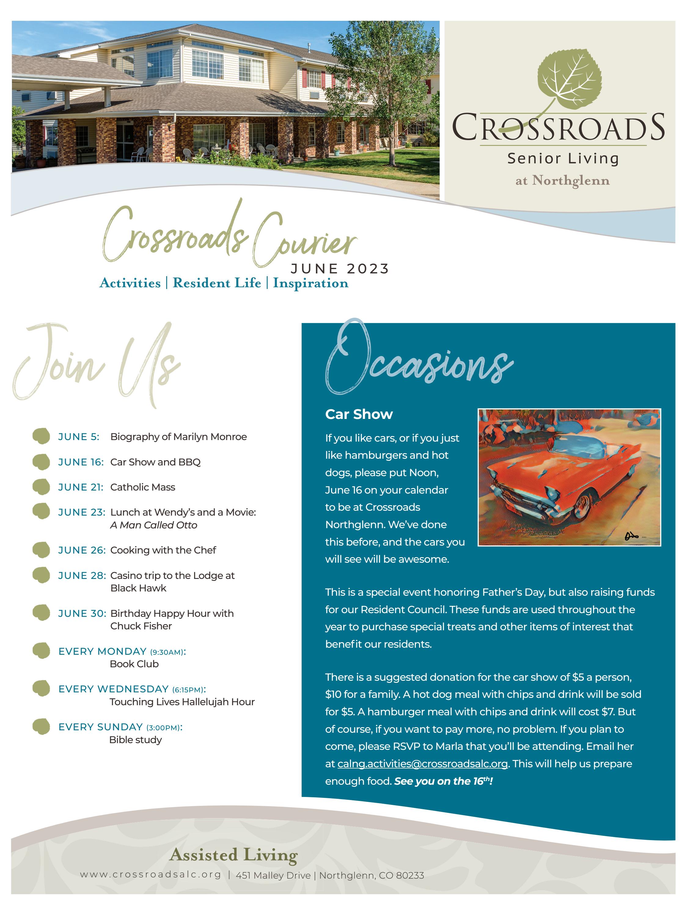 Crossroads Courier - Northglenn - June 2023 by Crossroads - Issuu