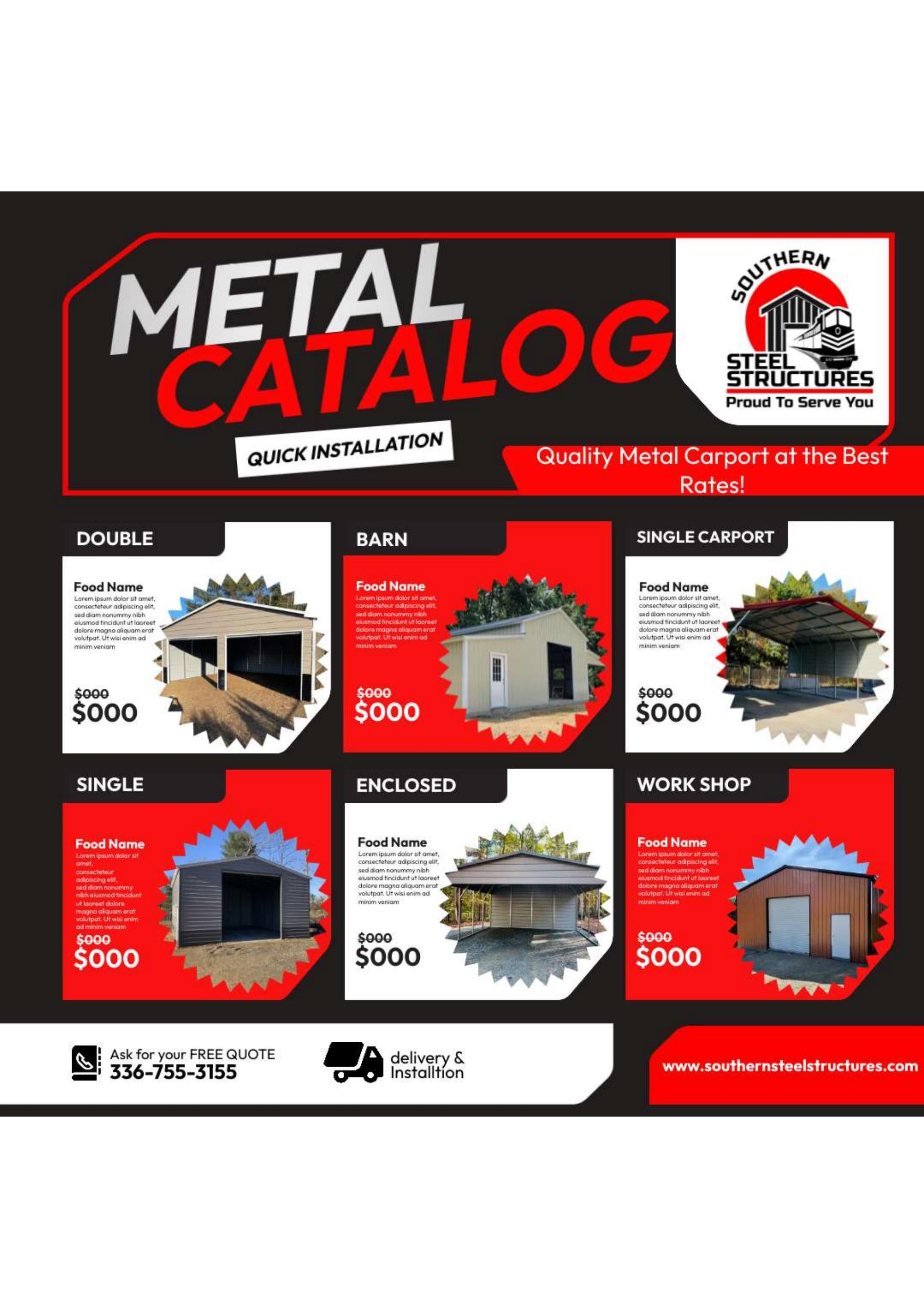 METAL CATALOG l SOUTHERN STEEL STRUCTURES by steev vado - Issuu