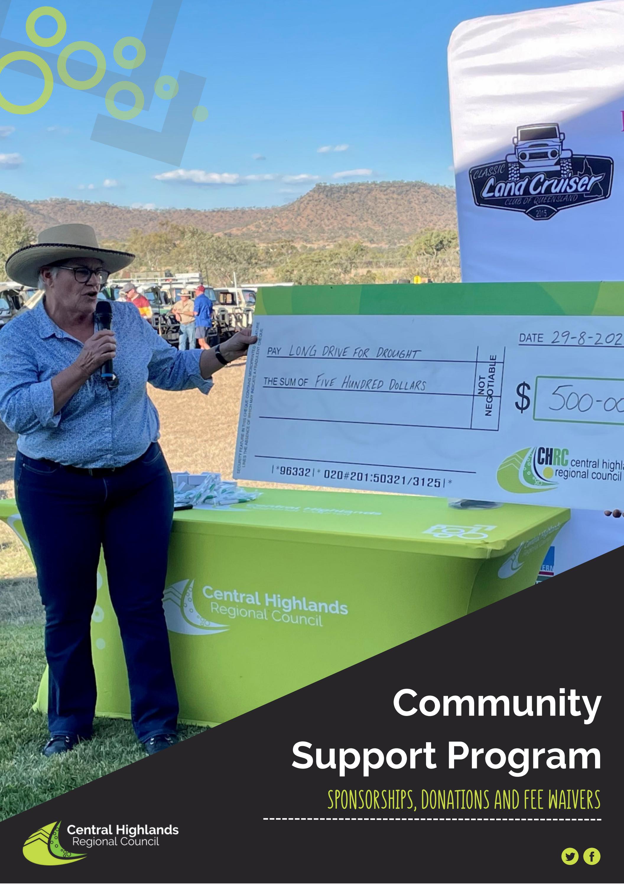 Community Support Program by Central Highlands Regional Council - Issuu