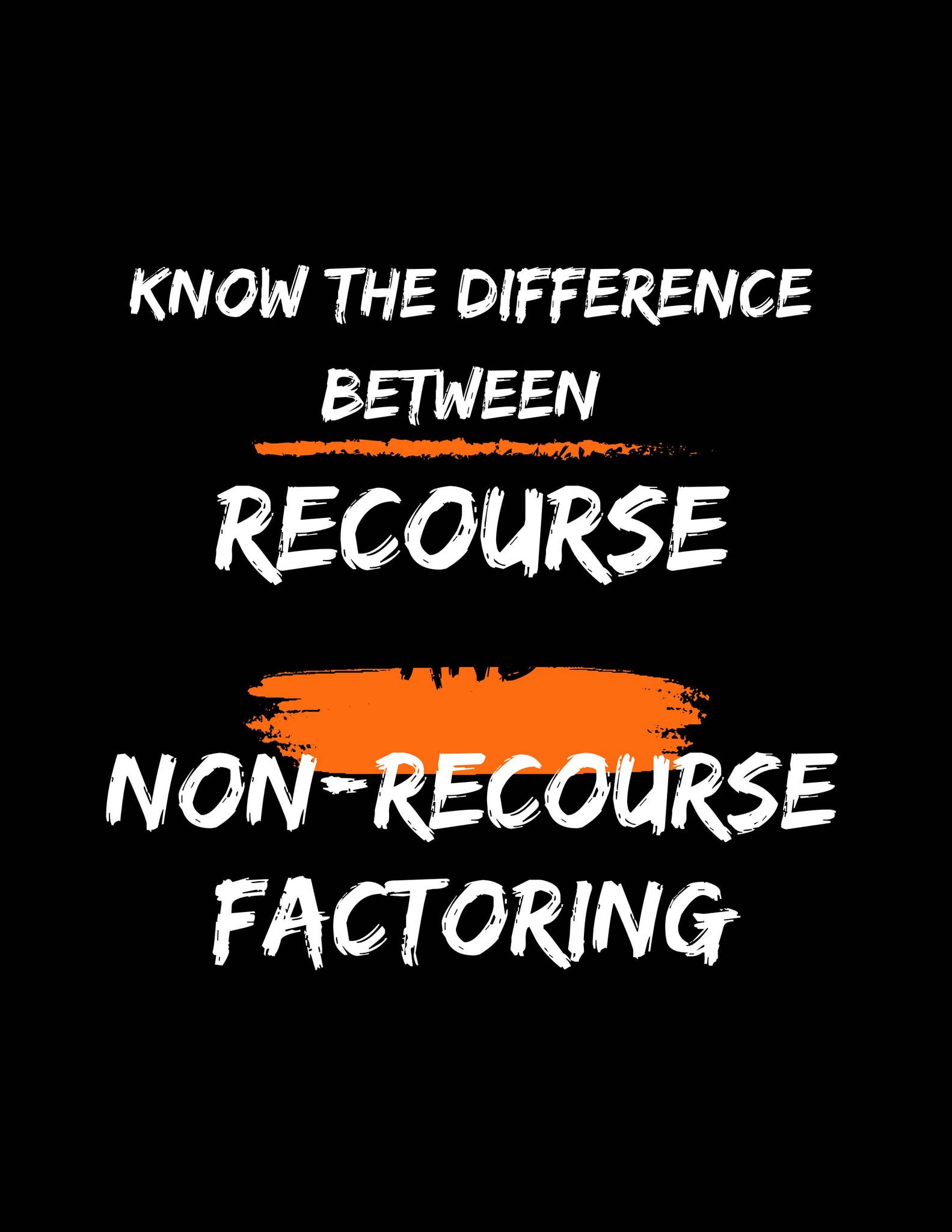 Know the Difference Between Recourse and Non-Recourse Factoring by ...
