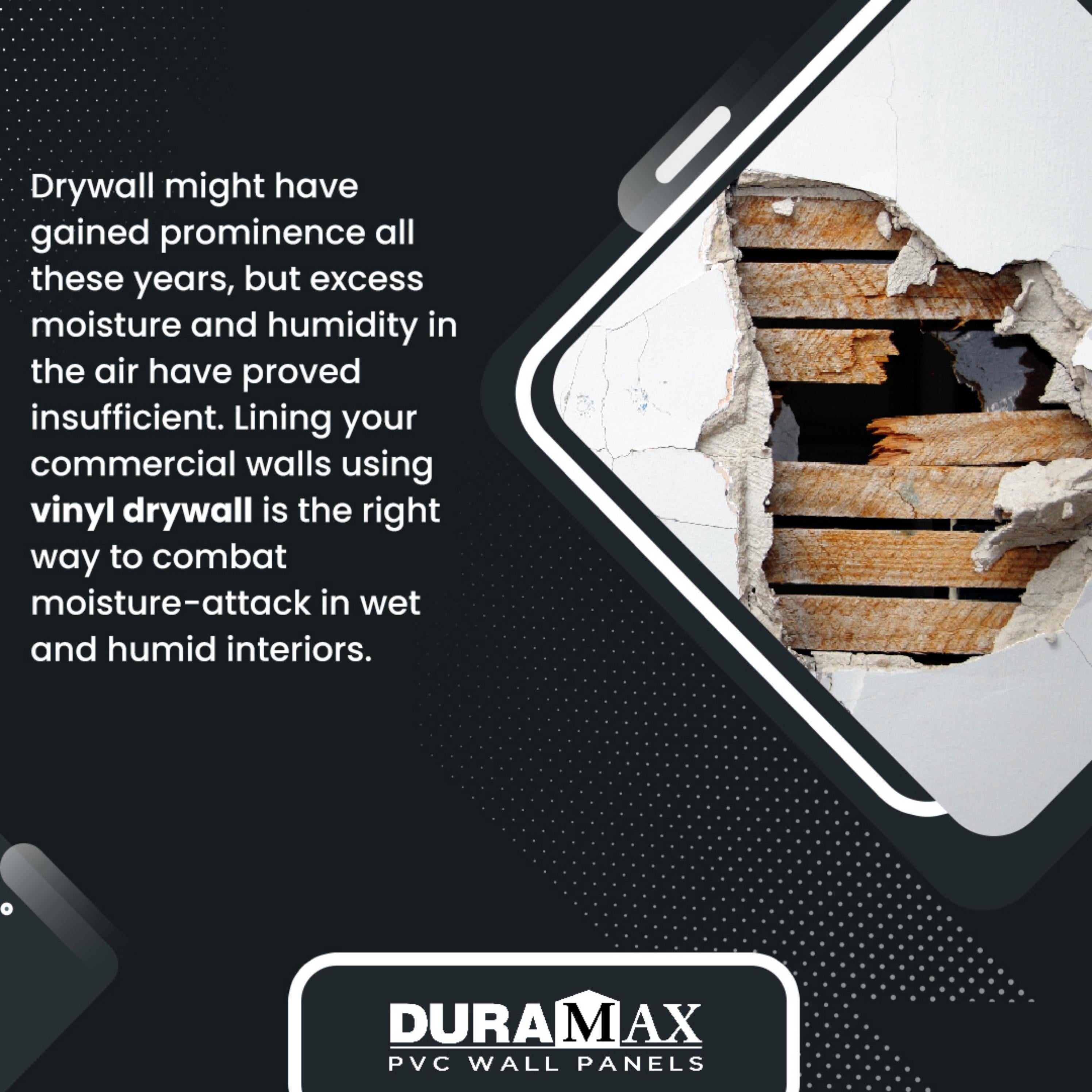 Choose PVC As The Most Affordable Drywall Alternative by Duramax PVC ...