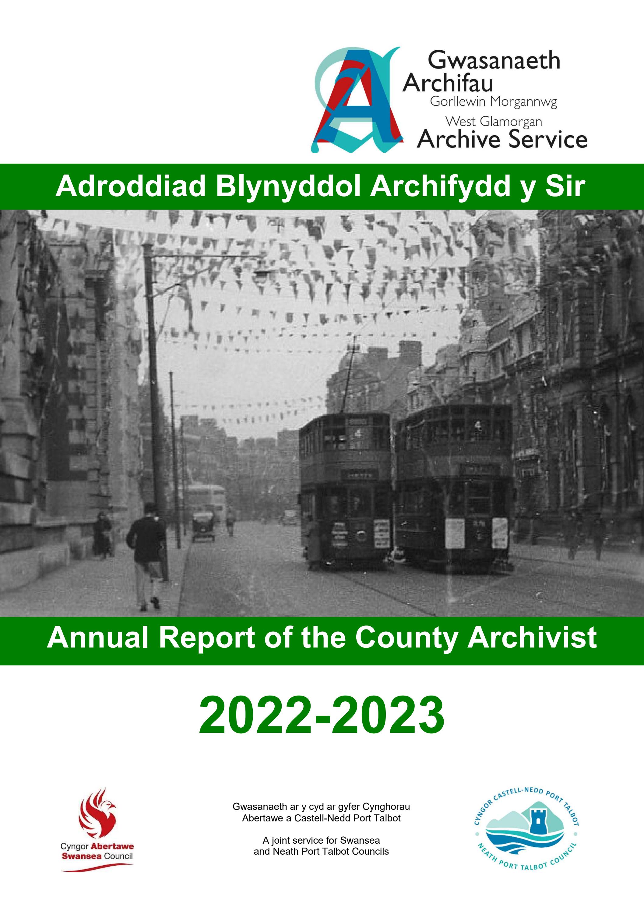 West Glamorgan Archive Service: Annual Report of the County Archivist ...
