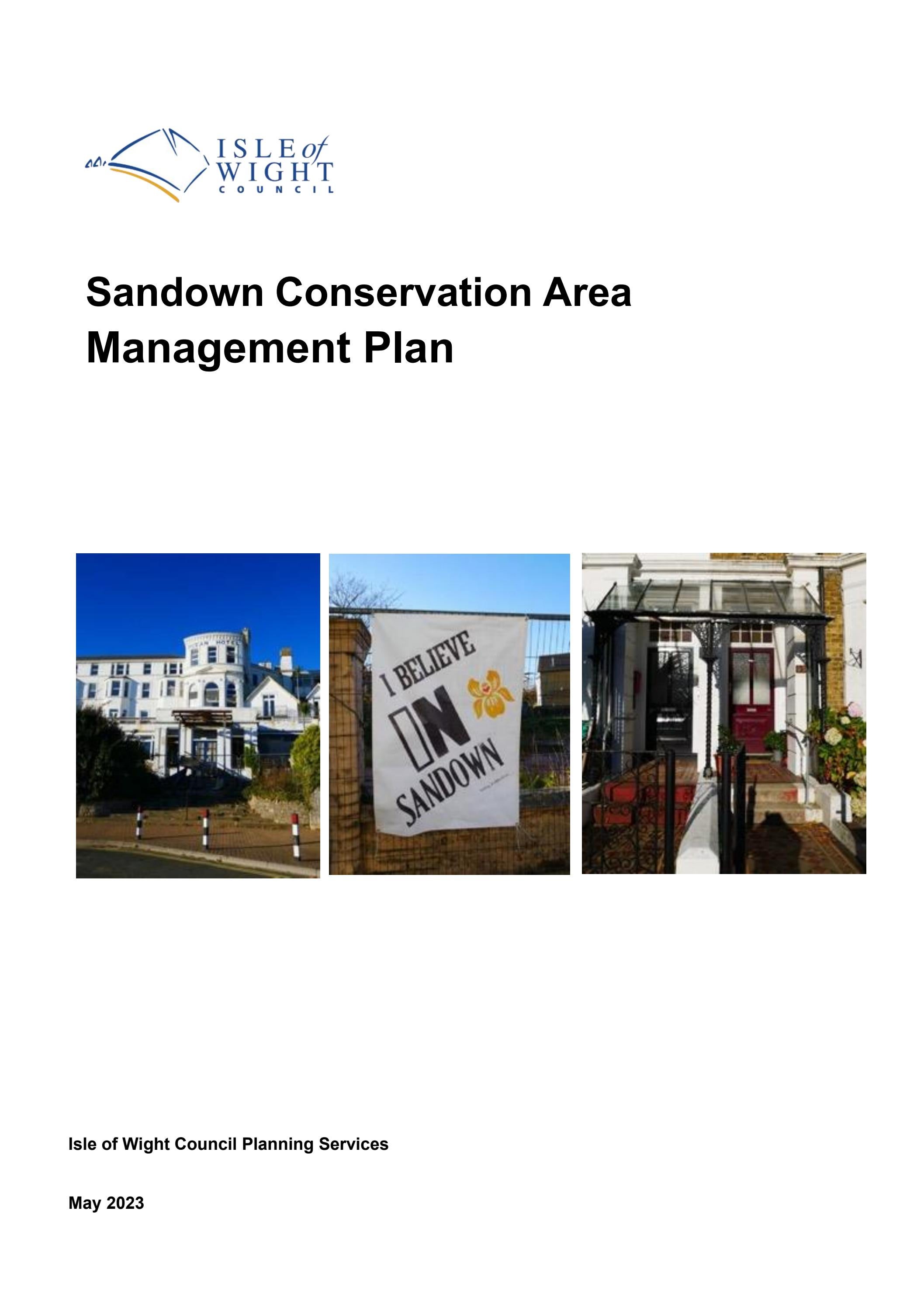 Sandown Conservation Area Management Plan by THE COMMON SPACE - Issuu