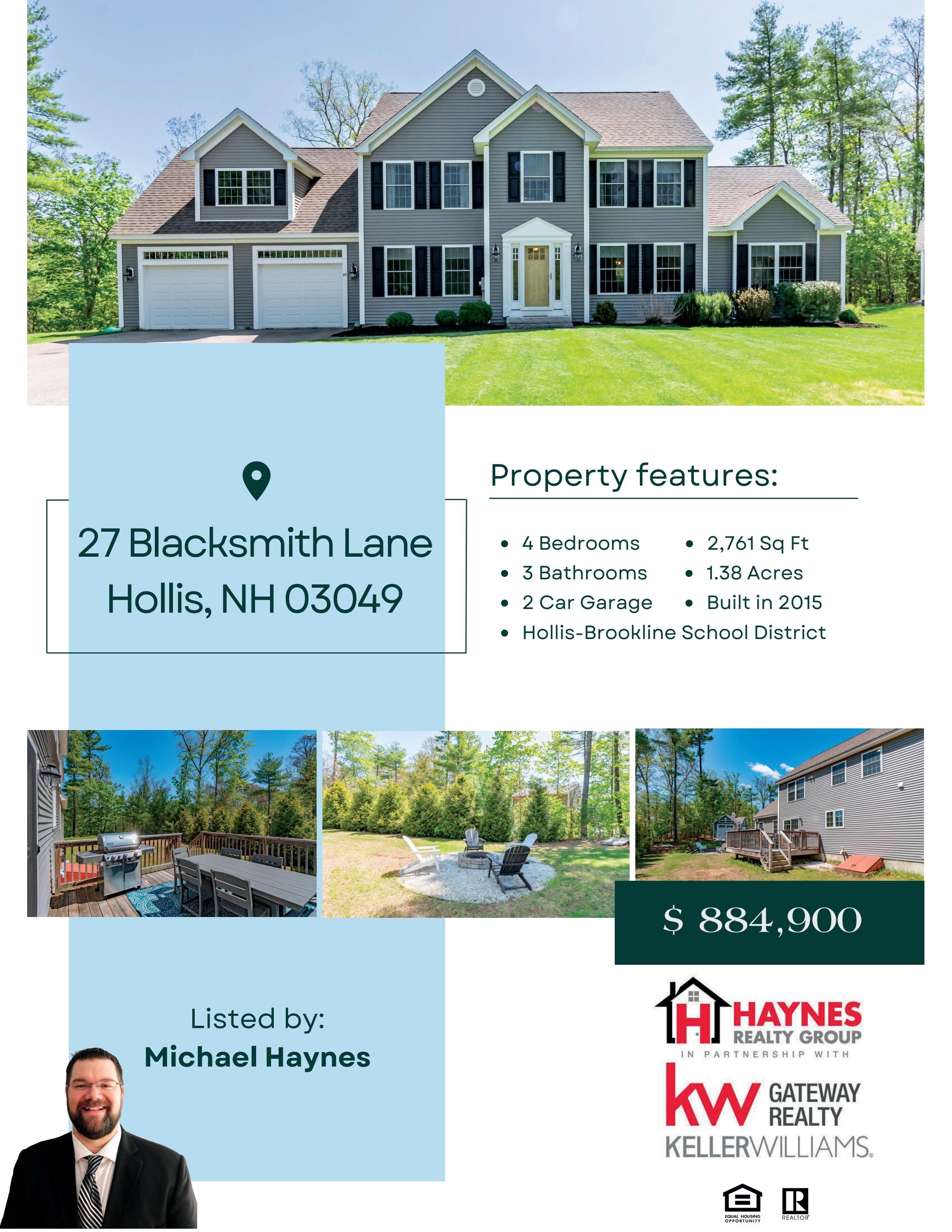 27 Blacksmith Lane Hollis, NH by HaynesRealtyGroup - Issuu