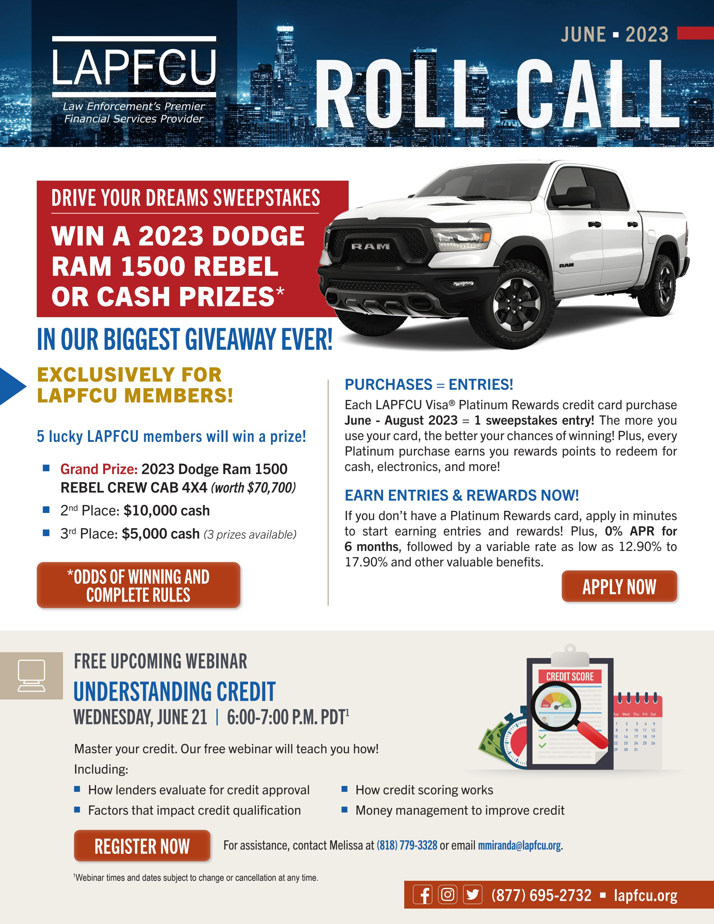 LAPFCU June Roll Call by lapfcu - Issuu