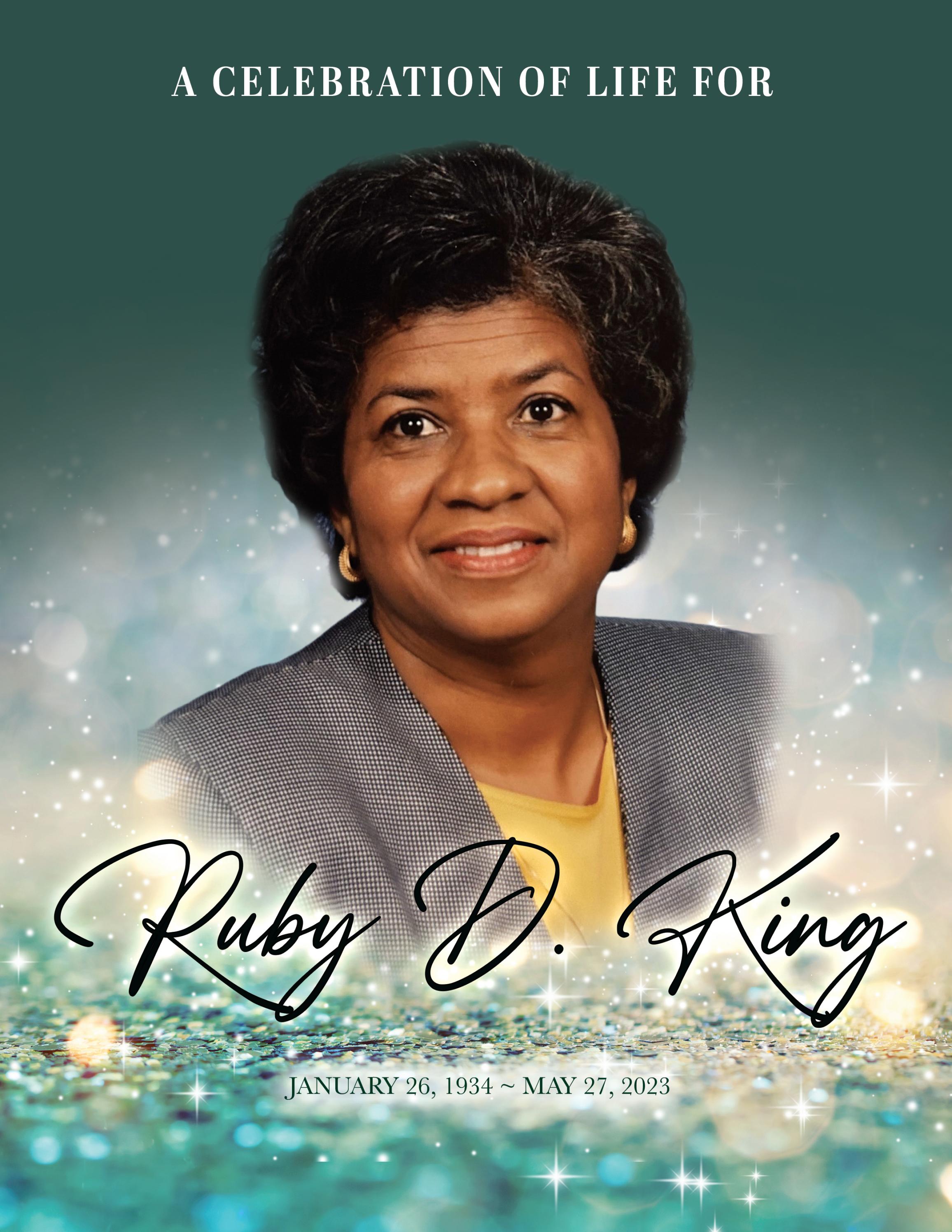 Ruby D King Program by The Print House - Issuu