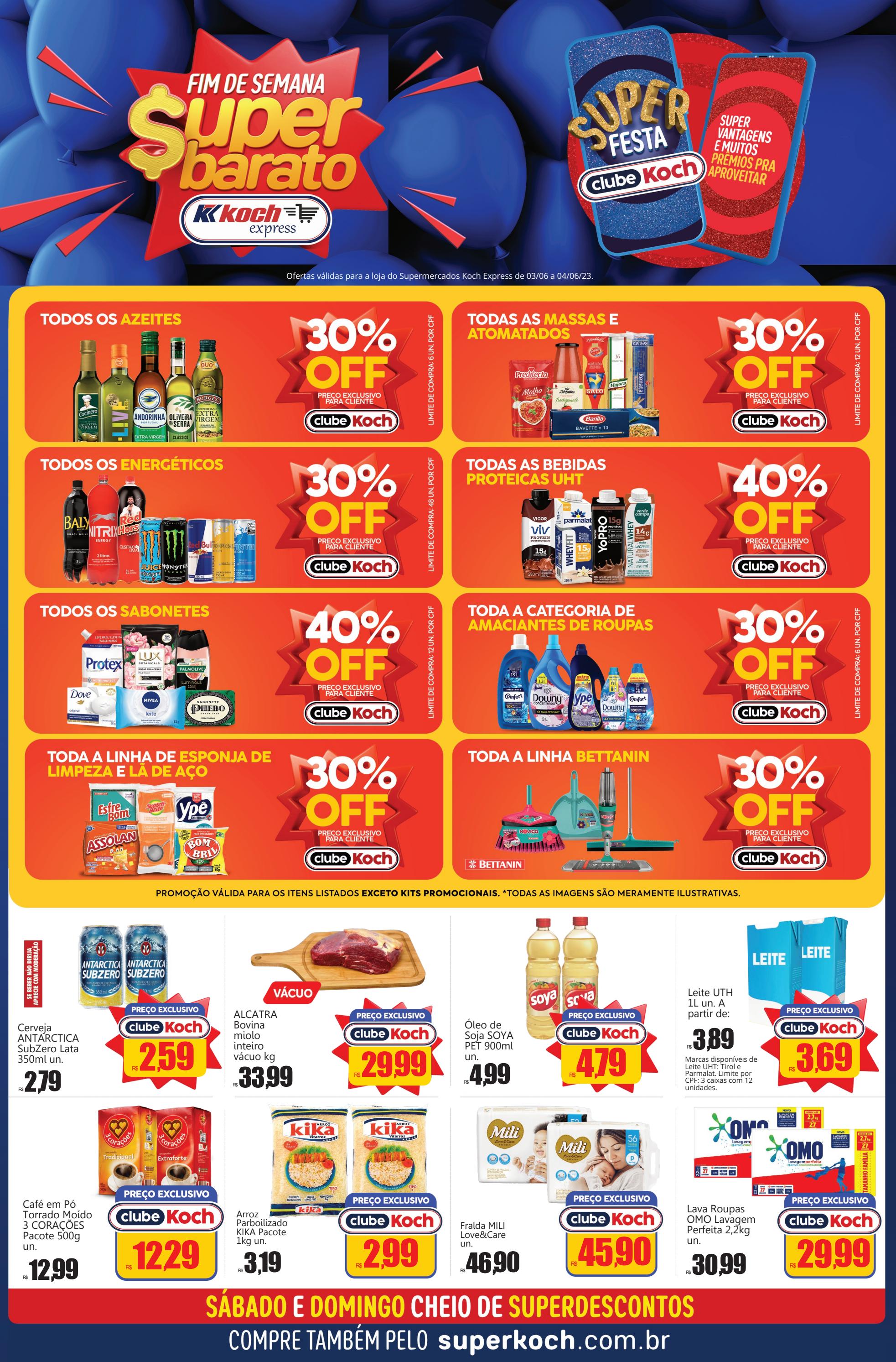 Fim de Semana Super Barato Koch Express 03/06 a 04/06/23 by ...