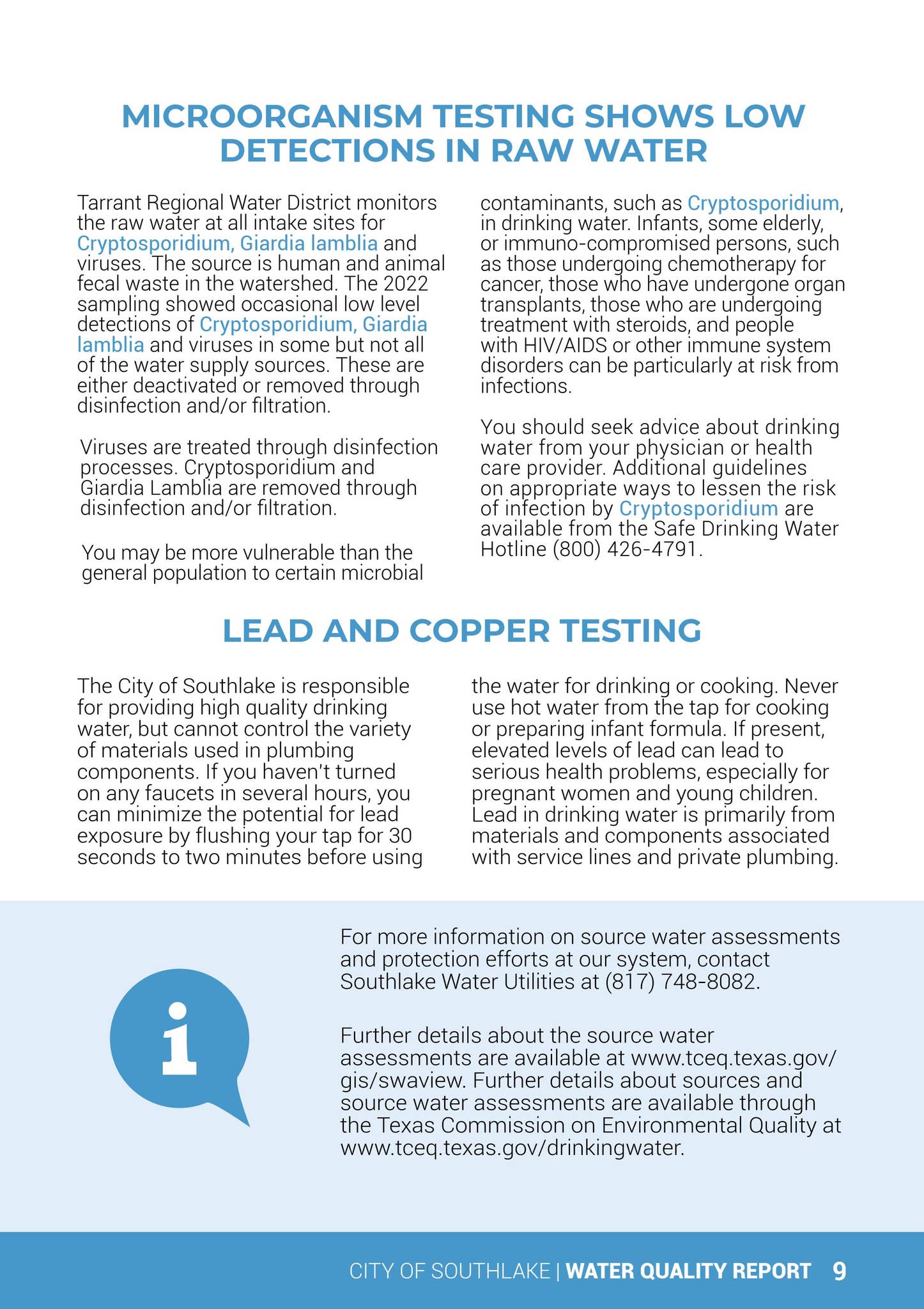 2023 Water Quality Report by City of Southlake, Texas - Issuu