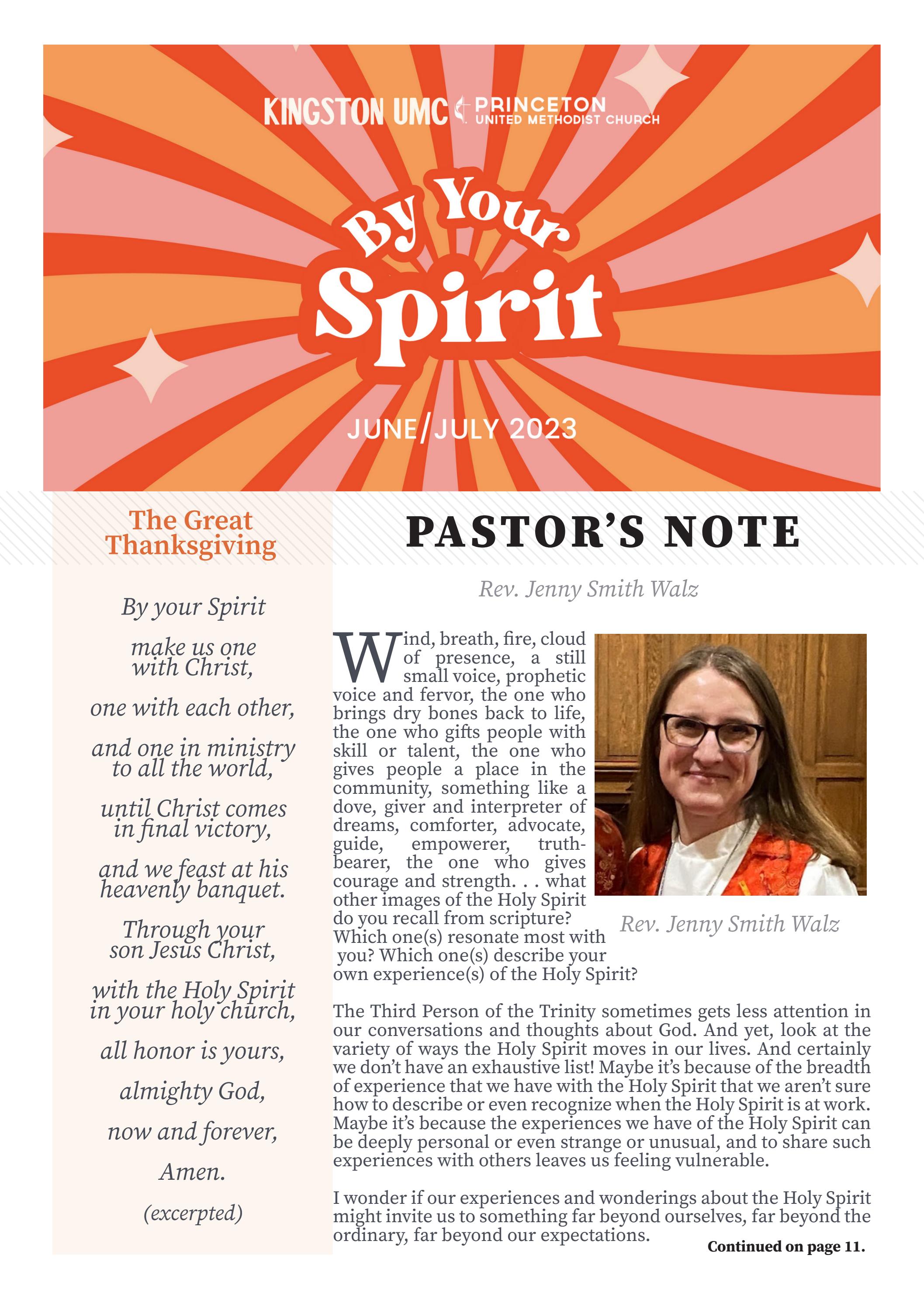By Your Spirit Newsletter by Evangeline Burgers - Issuu