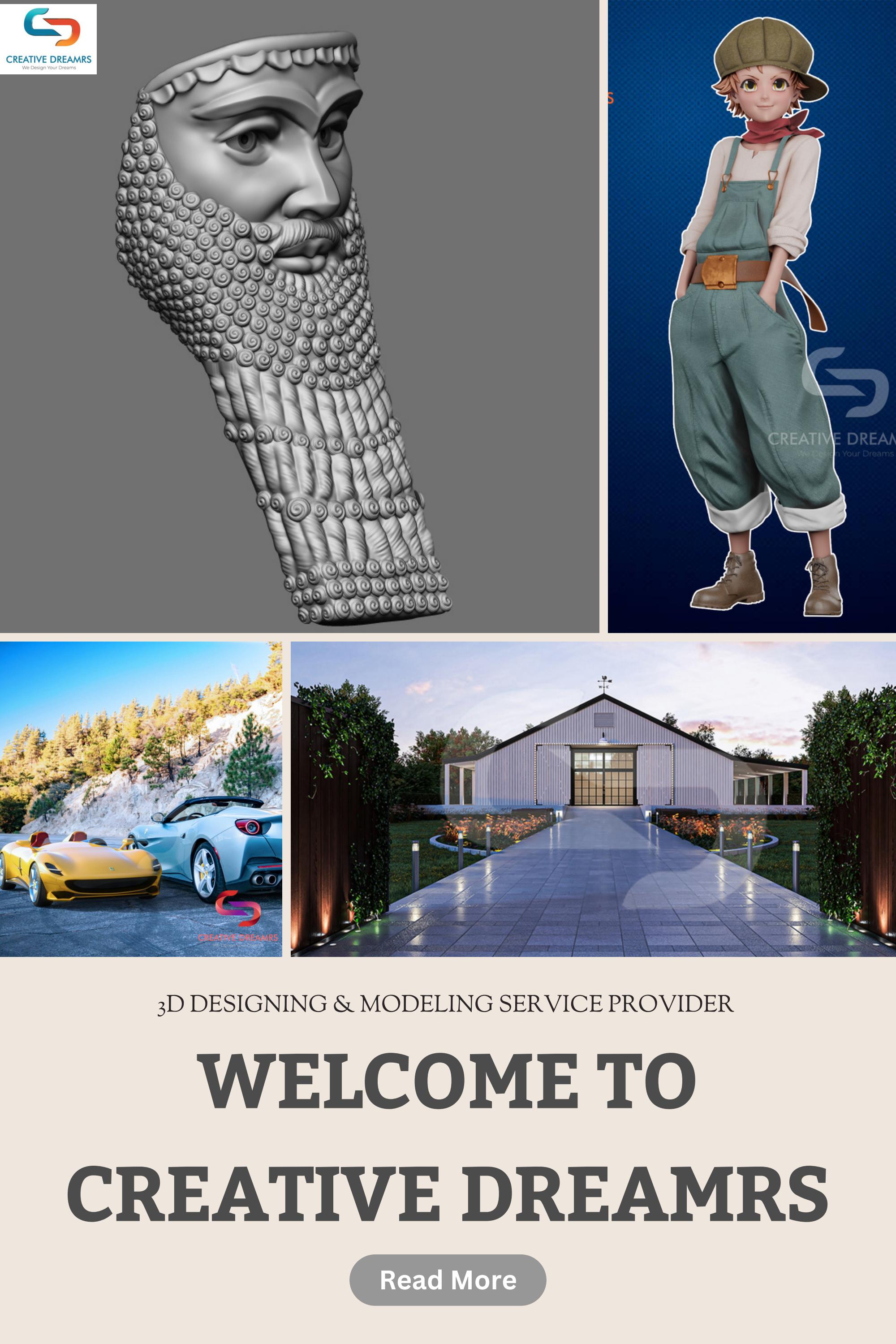 Innovative 3D Character Modeling Mohali- CREATIVE DREAMRS by creativedreamrs1 - Issuu