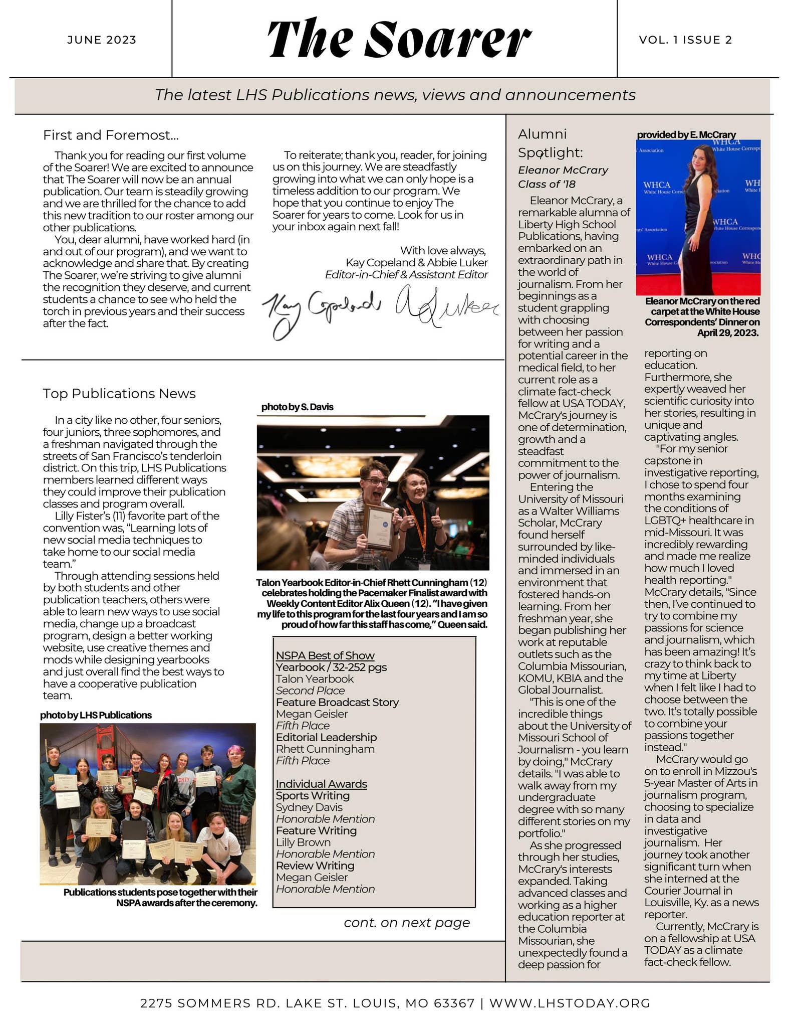 The Soarer - Issue 2 by The Ledger Magazine - Issuu