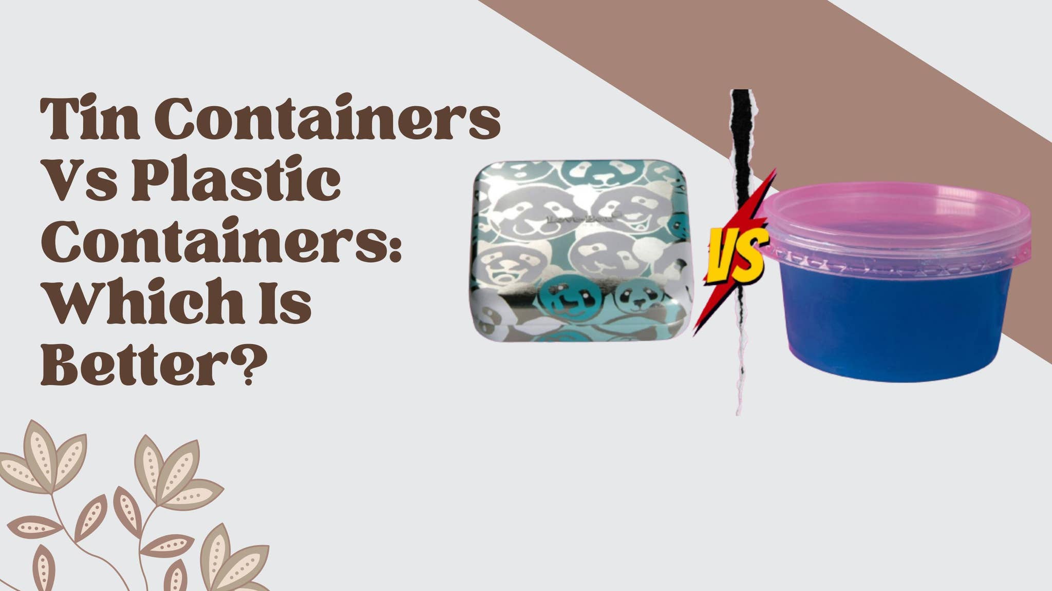 How Tin Box Packaging Is Better Than Plastic Containers? by tinkingusa ...