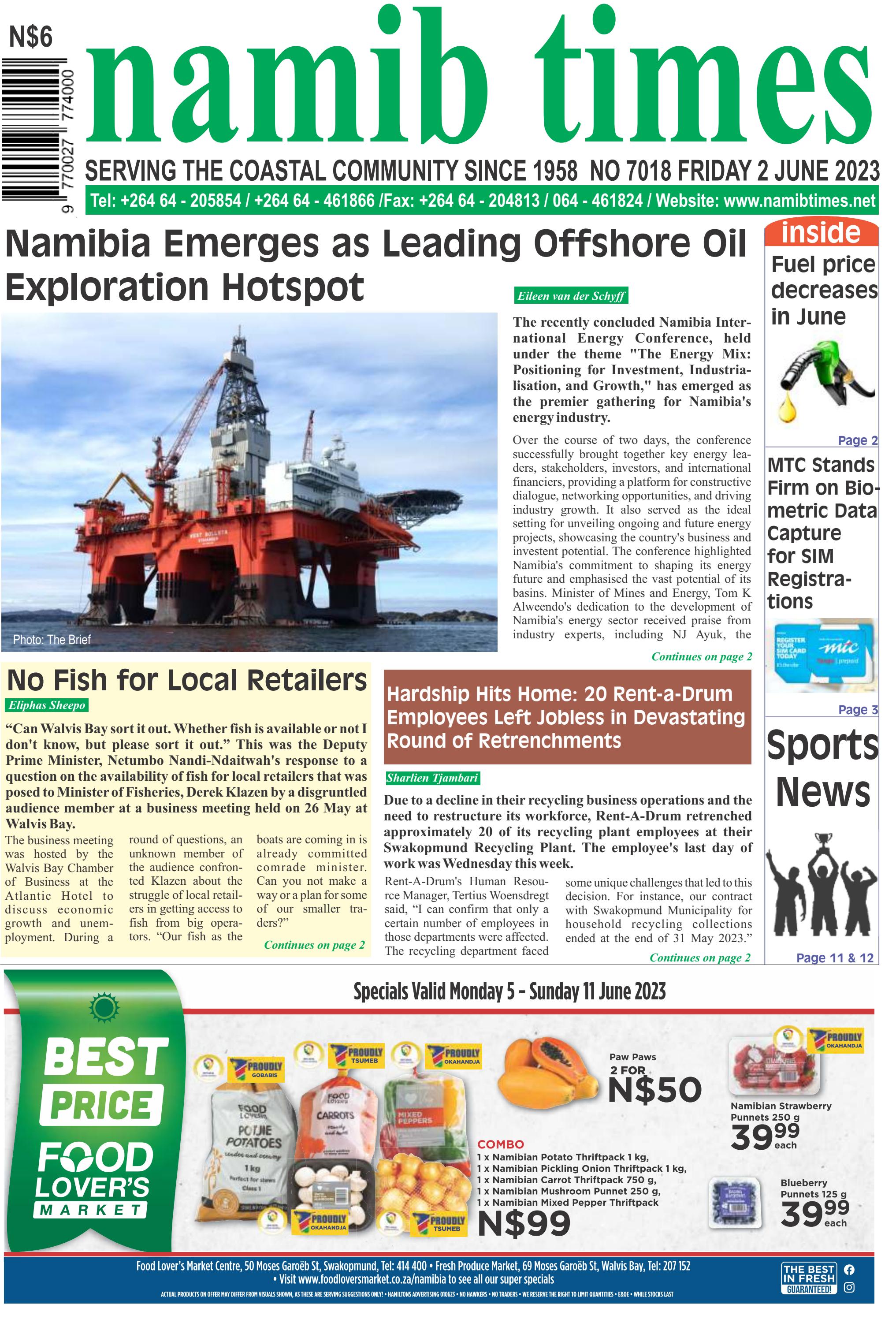 2 june namib times e-edition by Namib Times Virtual - Issuu