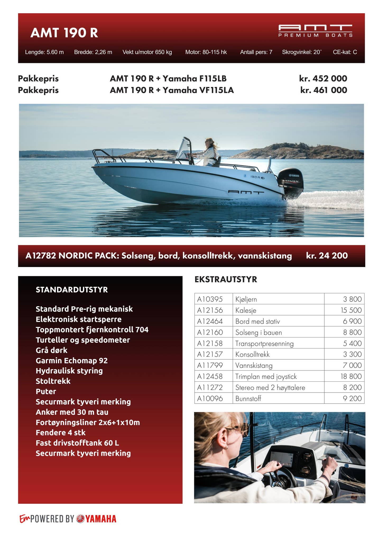 2023-AMT prisliste no by Yamaha Motor Scandinavia - Issuu
