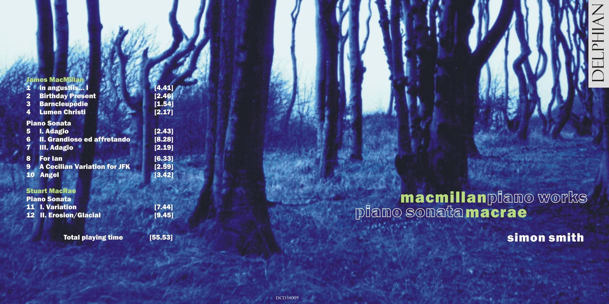 MacMillan / MacRae: Piano works - CD Booklet by Delphian Records - Issuu