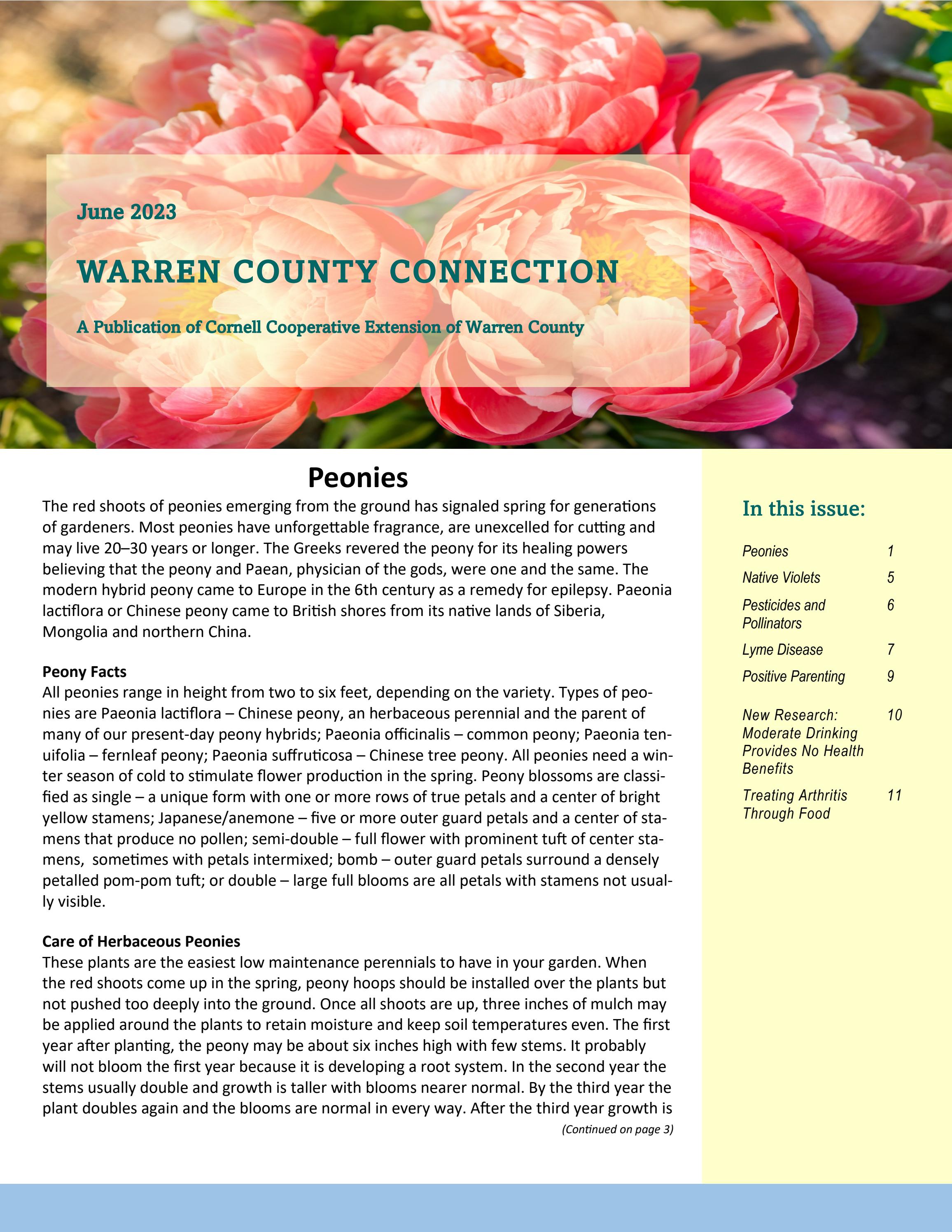 Warren County Connection - June 2023 by cornellcoopwarren - Issuu