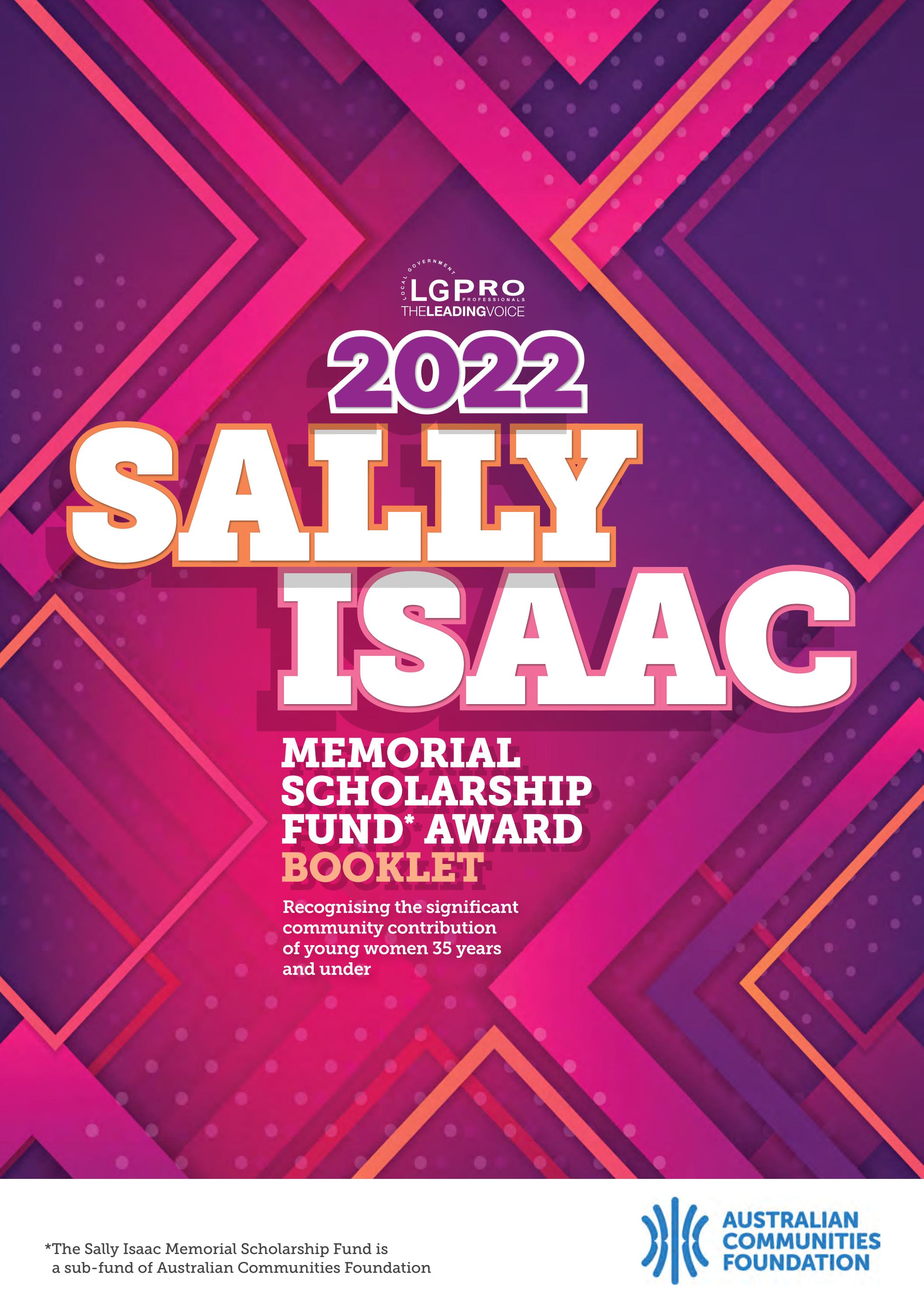 2022 Sally Isaac Award Booklet by LGPro VIC - Issuu