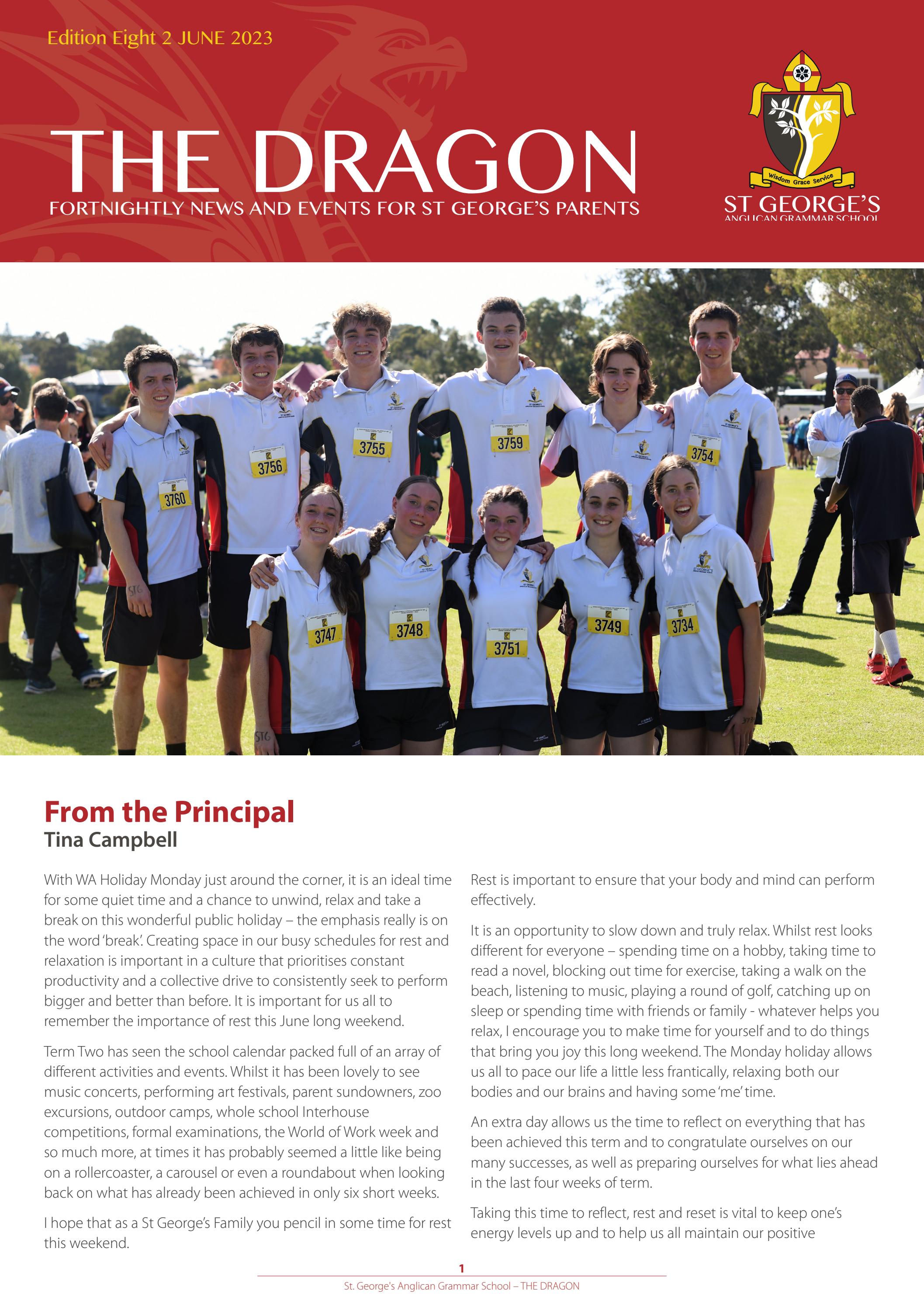 The Dragon | Edition Eight | 2 June 2023 by St George's Anglican ...