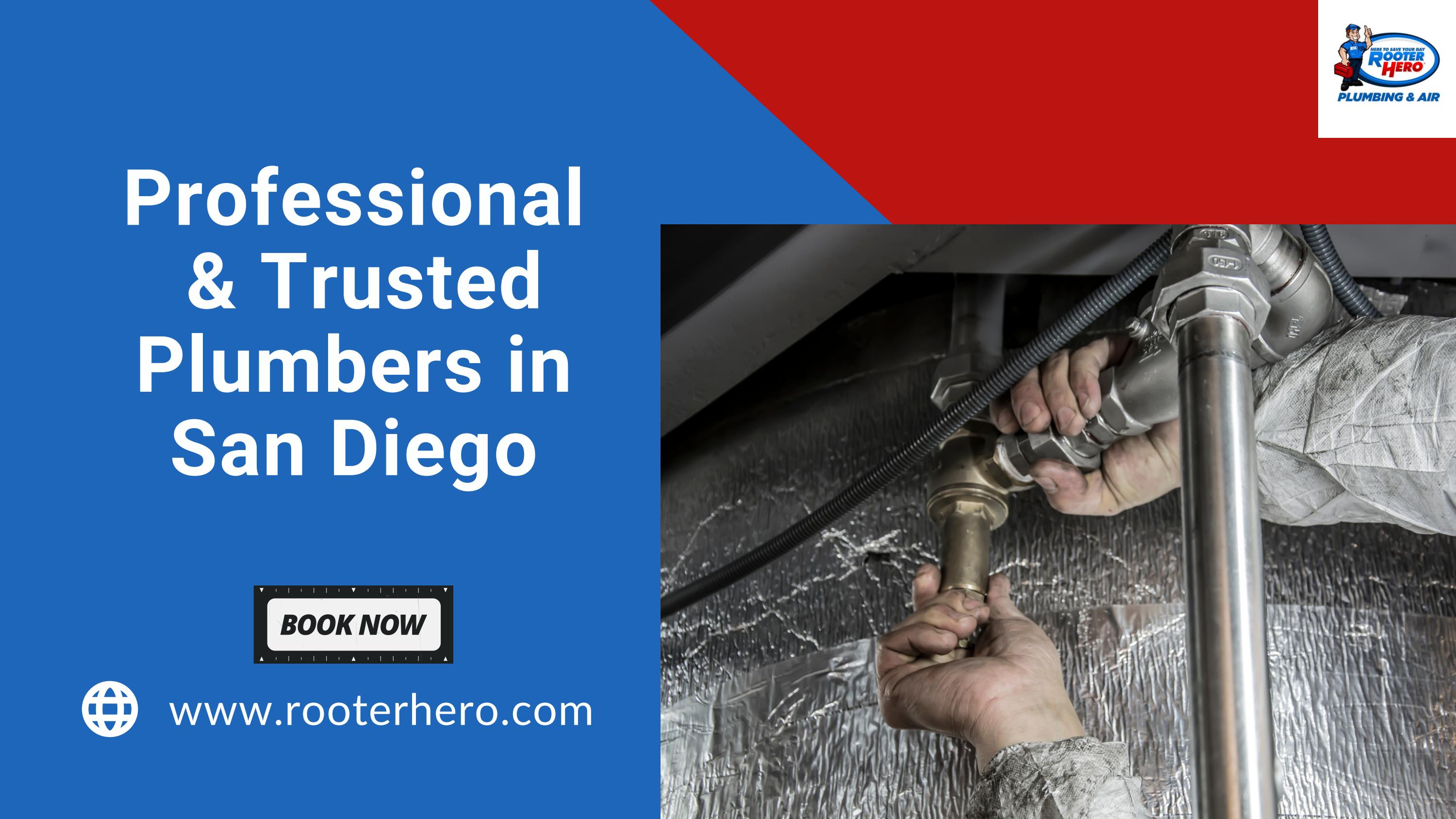 Professional Plumbing Services in San Diego | Rooter Hero Plumbing ...