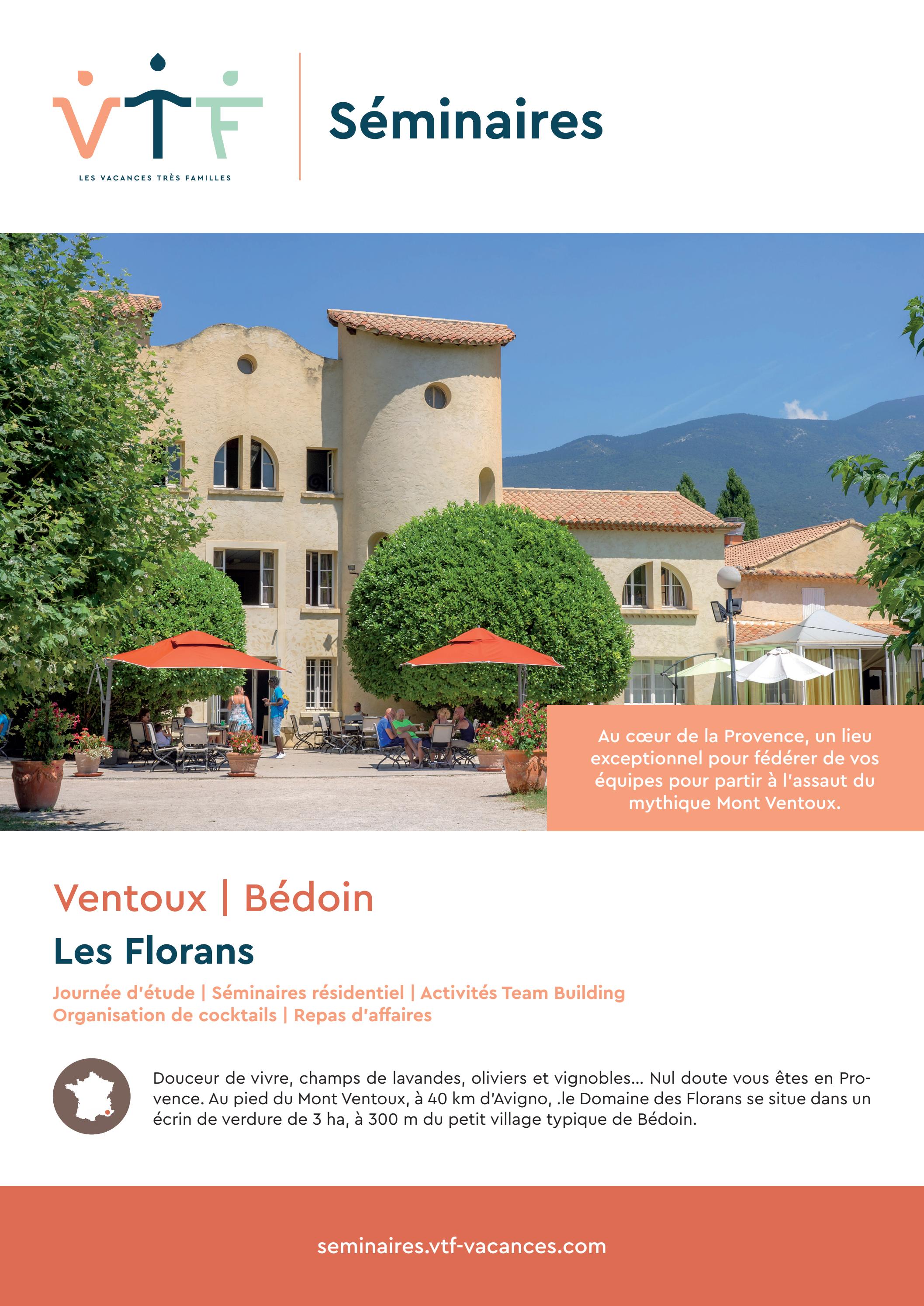 VTF séminaires Bédoin by VTF Vacances - Issuu