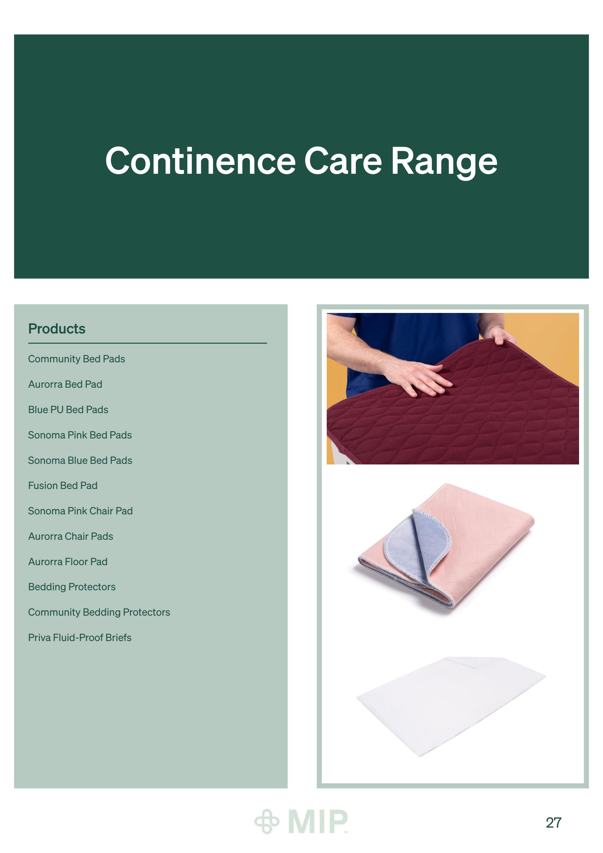 MIP UK Continence Care Catalogue by mipuk - Issuu