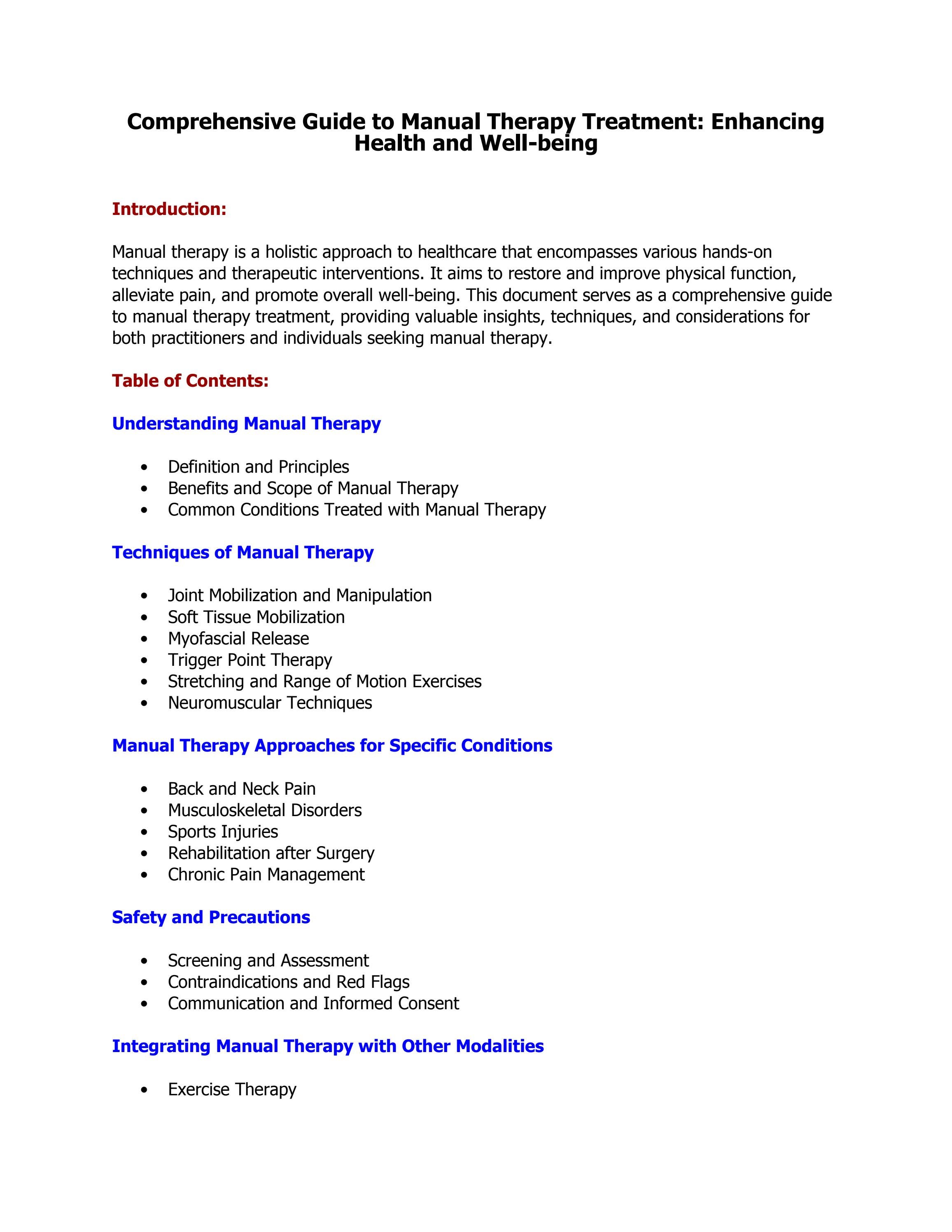 Manual Therapy by Synergy Physiotherapyclinic - Issuu